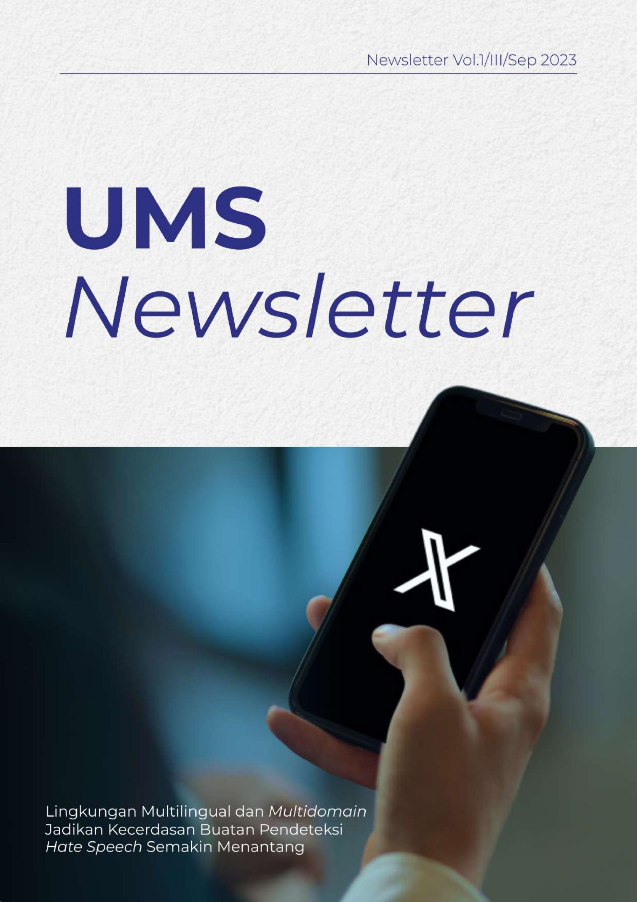 UMS Newsletter Vol.1/III/Sep 2023 by Universitas Muhammadiyah Surakarta ...