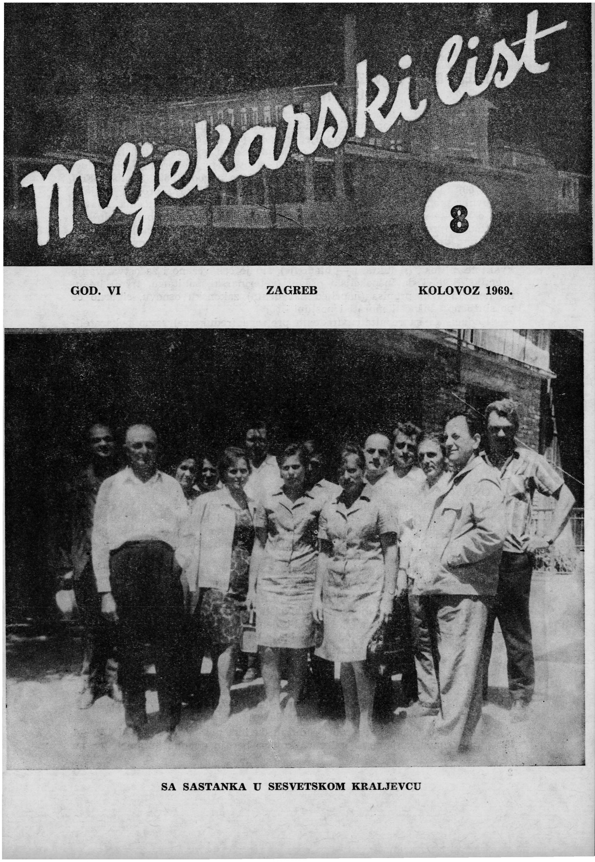 Mljekarski list 8-1969 by Hrvatska mljekarska udruga - Issuu