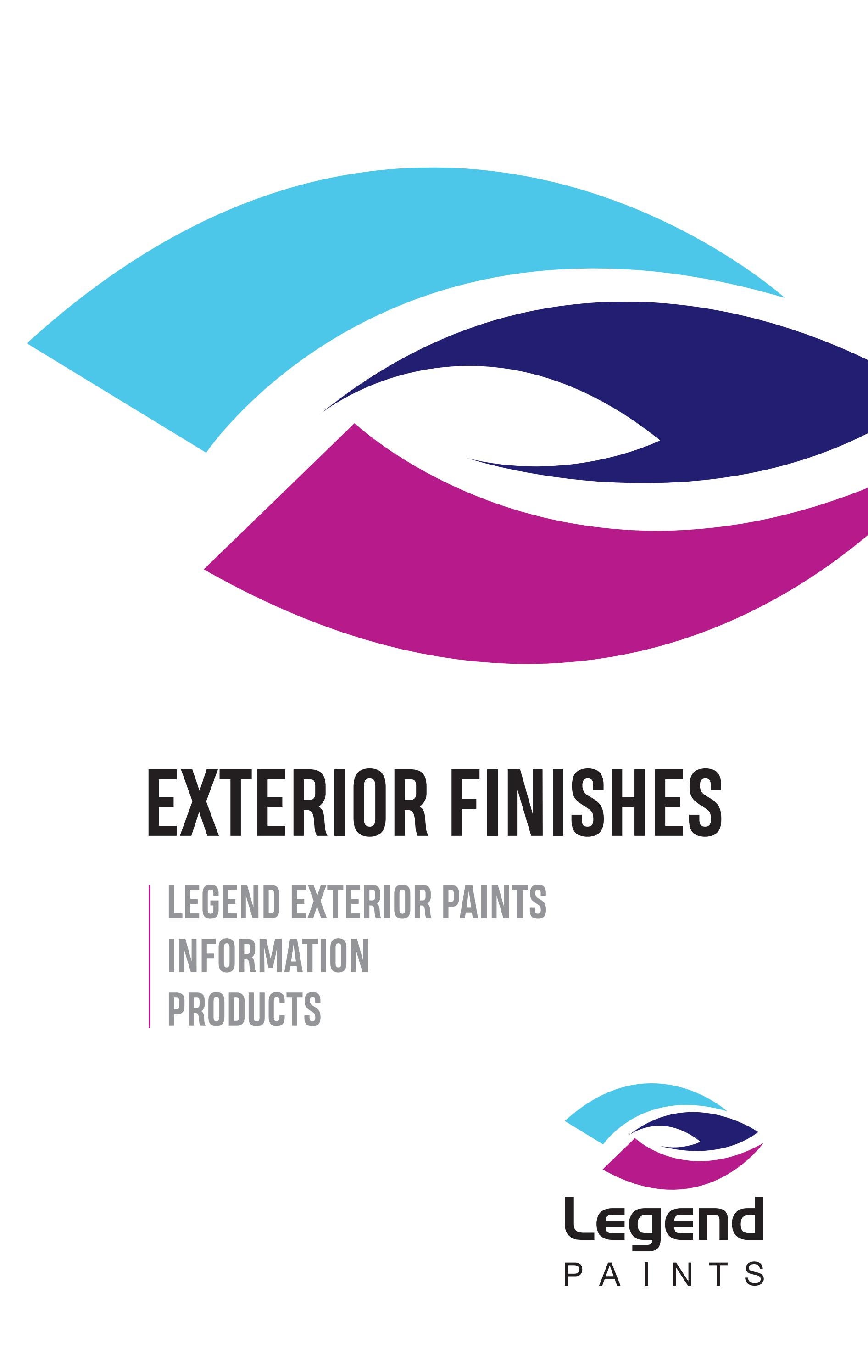 Legend Paints Brochure - Exterior Finishes by legendpaints - Issuu