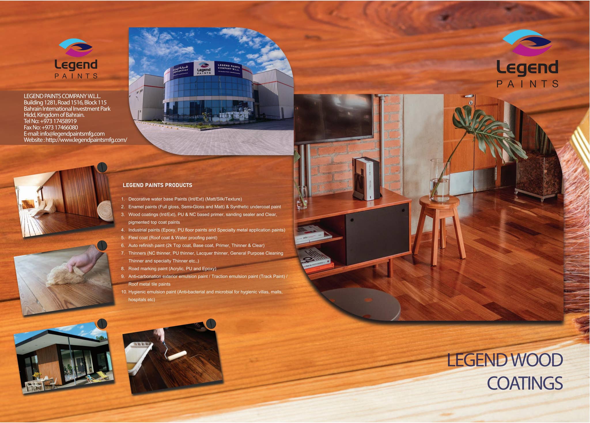 Legend Paints Product Information - Wood Coatings by legendpaints - Issuu