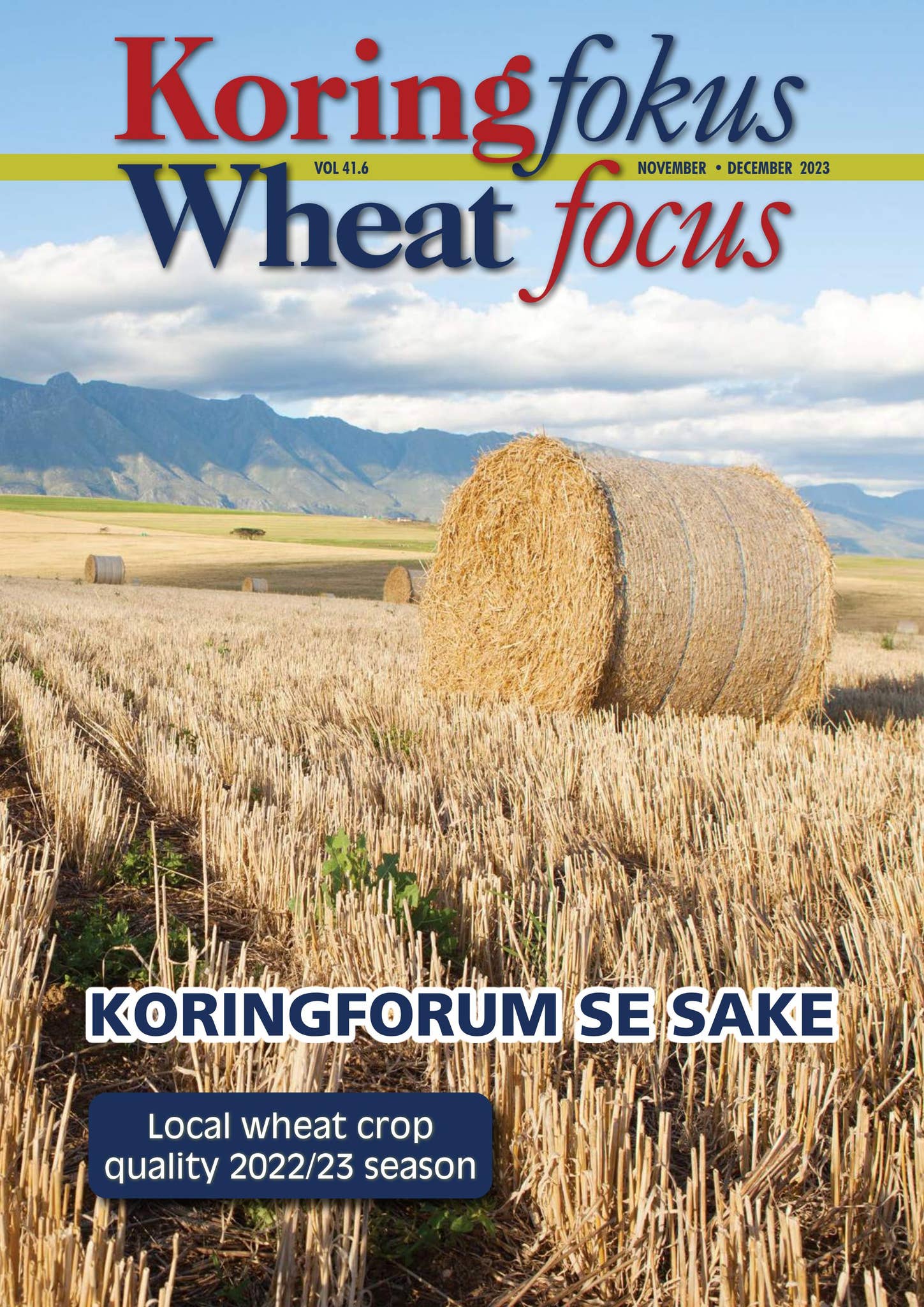 Wheat Focus November/December 2023 by Vegetables & Fruit - Issuu