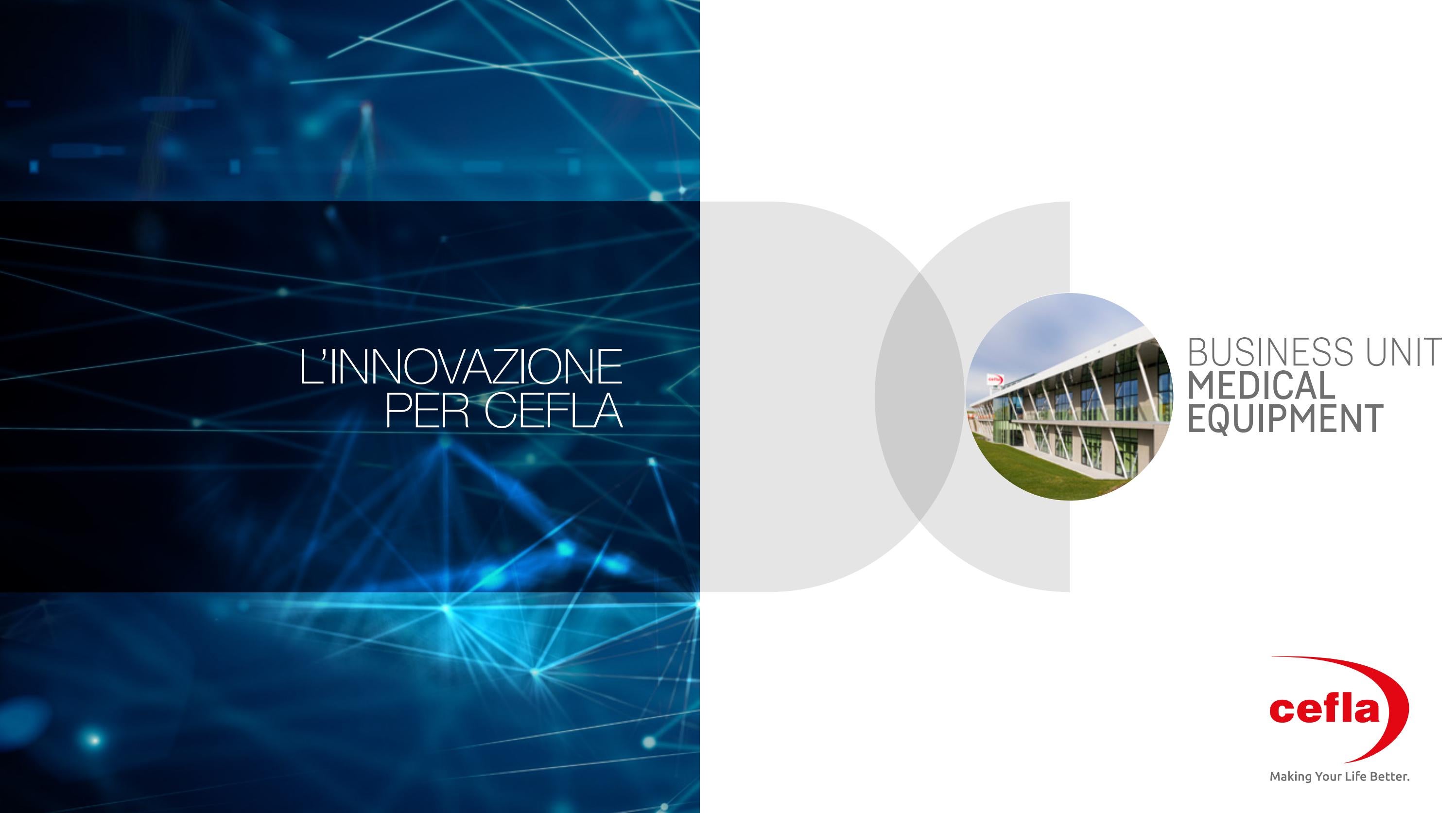 L'innovazione per Cefla - BU Medical Equipment by ceflagroup - Issuu