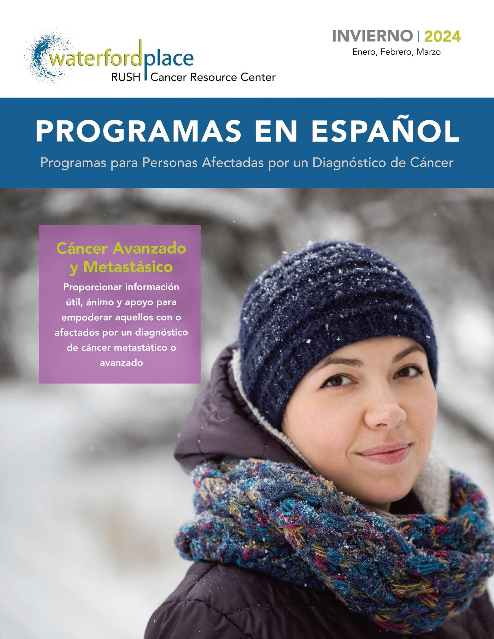 Waterford Place Program Guide Winter 2024 Spanish by Rush University ...