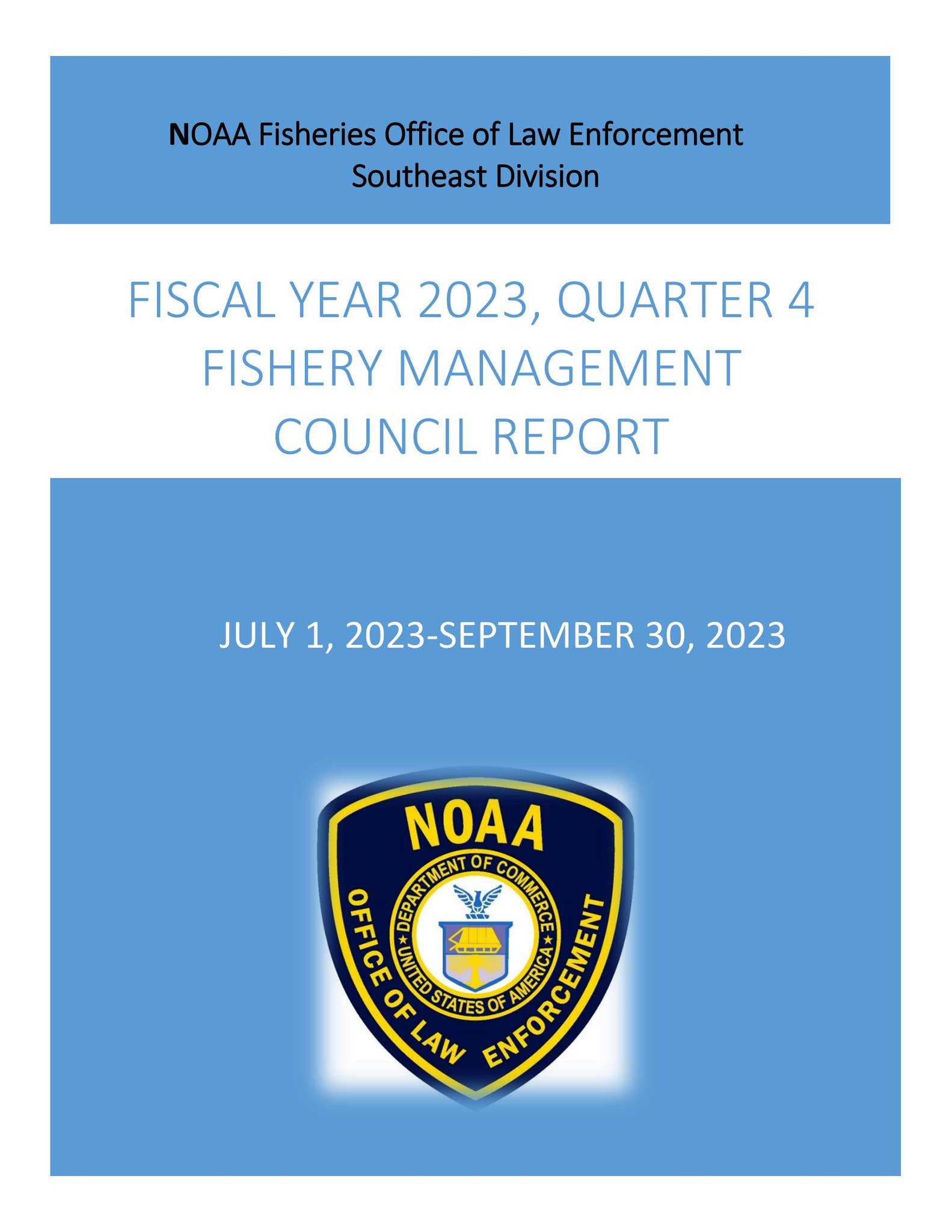 NOAA OLE Report by Caribbean Fishery Management Council - Issuu