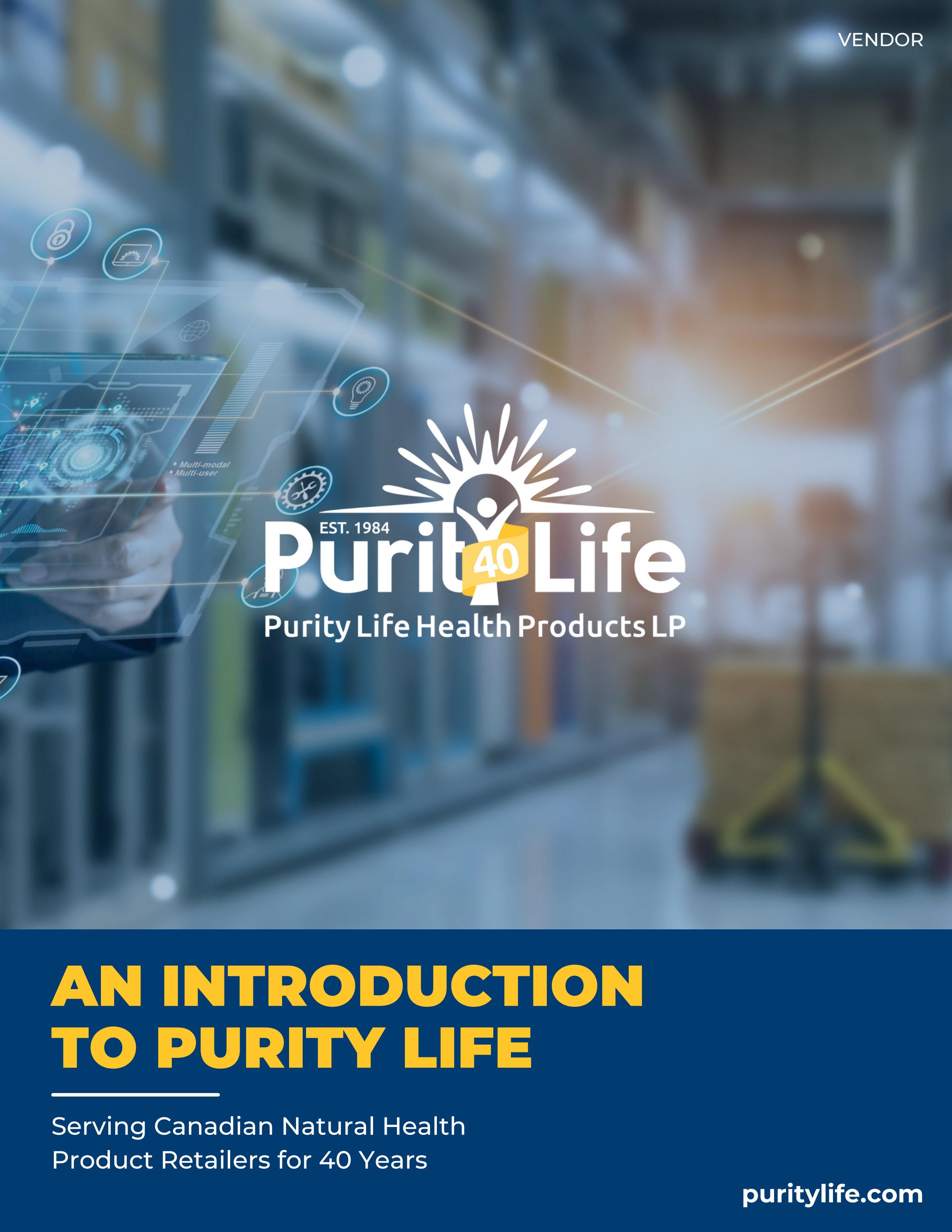 Purity Life : Serving Canadian Natural Health Retailers for 40 Years by ...