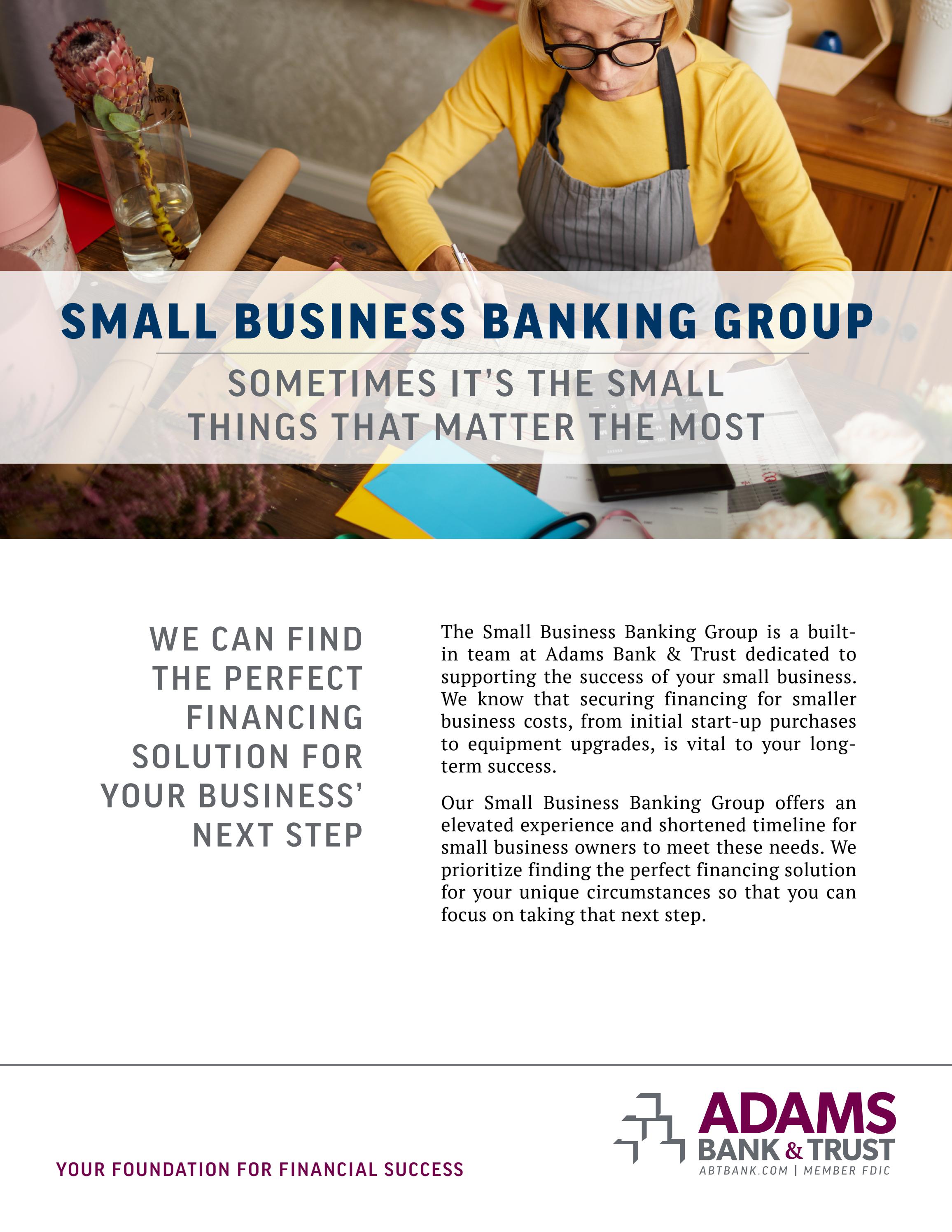 Small Business Banking Group | Adams Bank & Trust by Adams Bank & Trust ...
