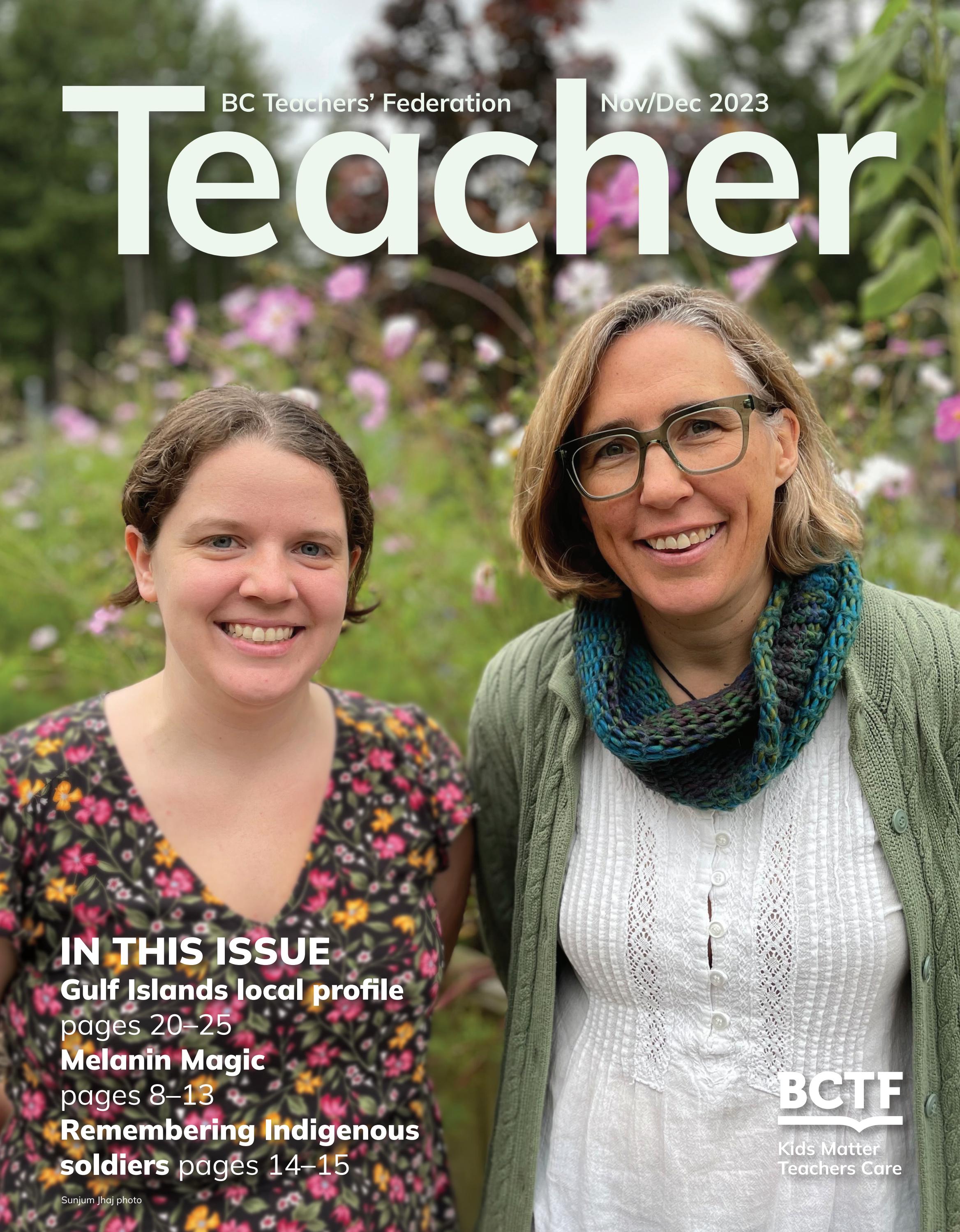 Teacher Nov/Dec 2023 by BC Teachers' Federation - Issuu