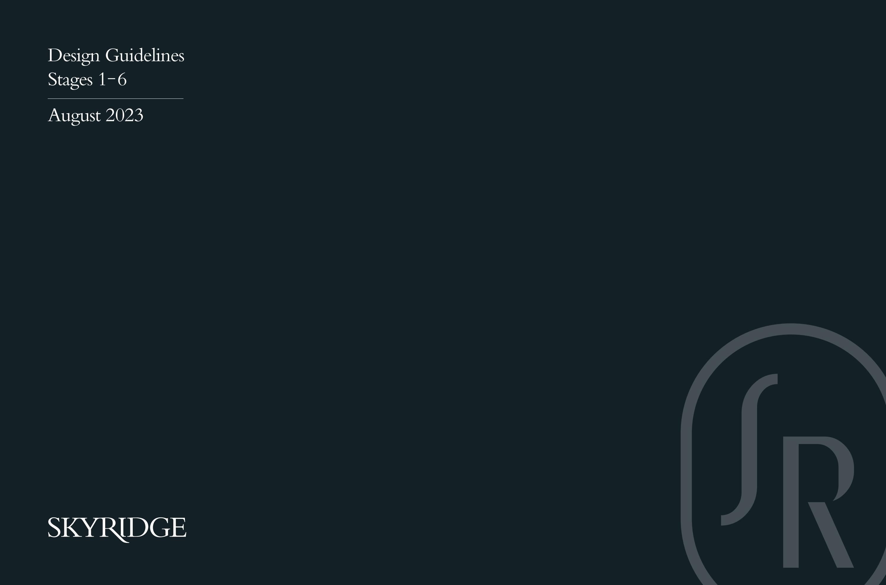 SkyRidge Design Guidelines by SkyRidge - Issuu