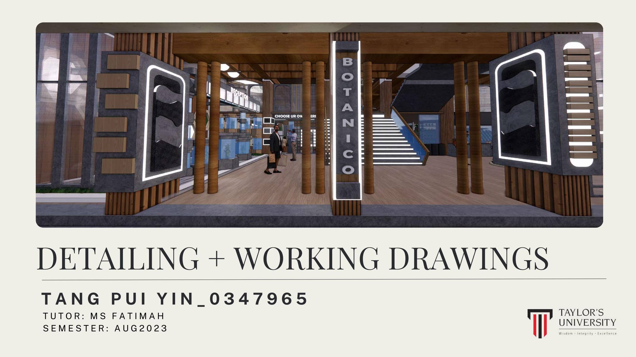 DETAILING & WORKING DRAWING MODULE - IDS 60804 by Tang Pui Yin (Pyinnn ...
