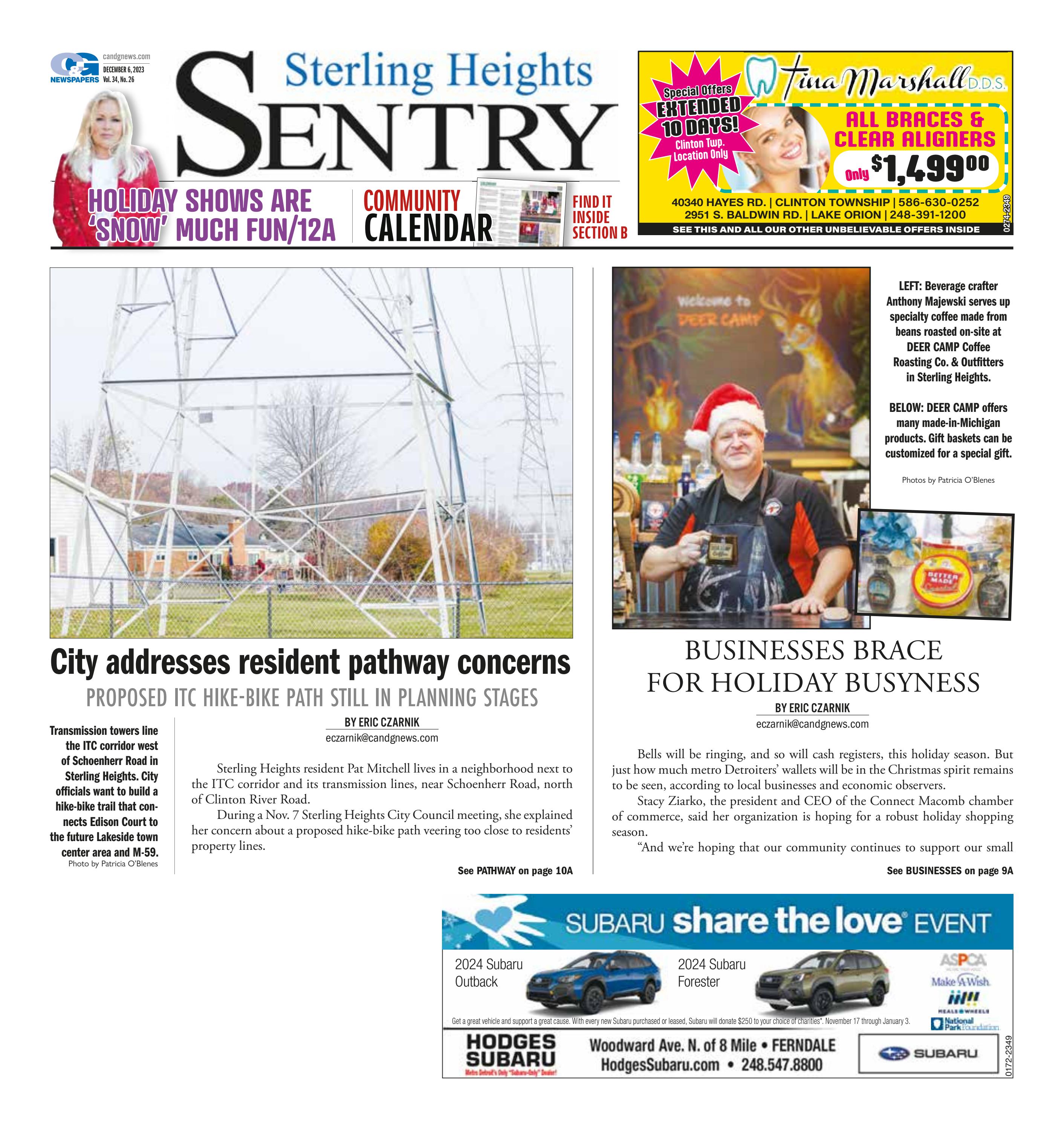 12/6/23 Sterling Heights Sentry by C & G Newspapers - Issuu