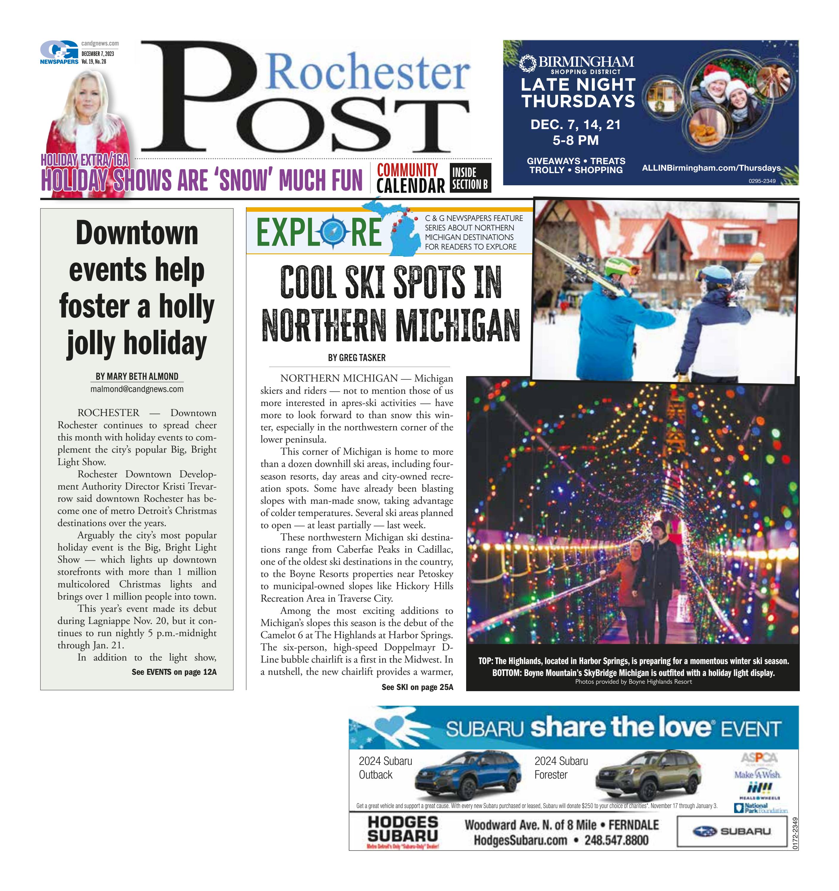 12/7/23 Rochester Post by C & G Newspapers - Issuu