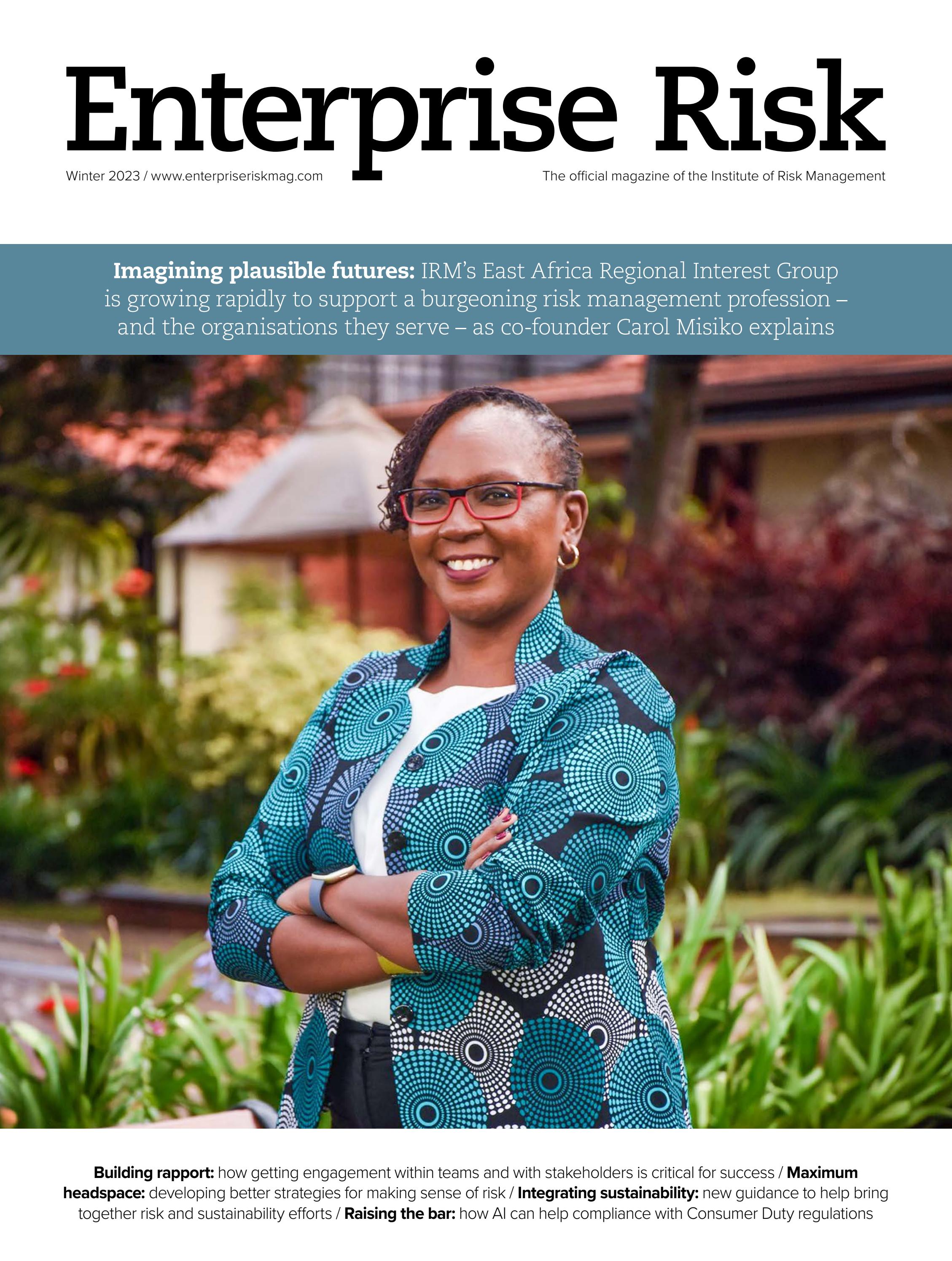 Enterprise Risk Magazine - Winter 2023 by Institute of Risk Management ...