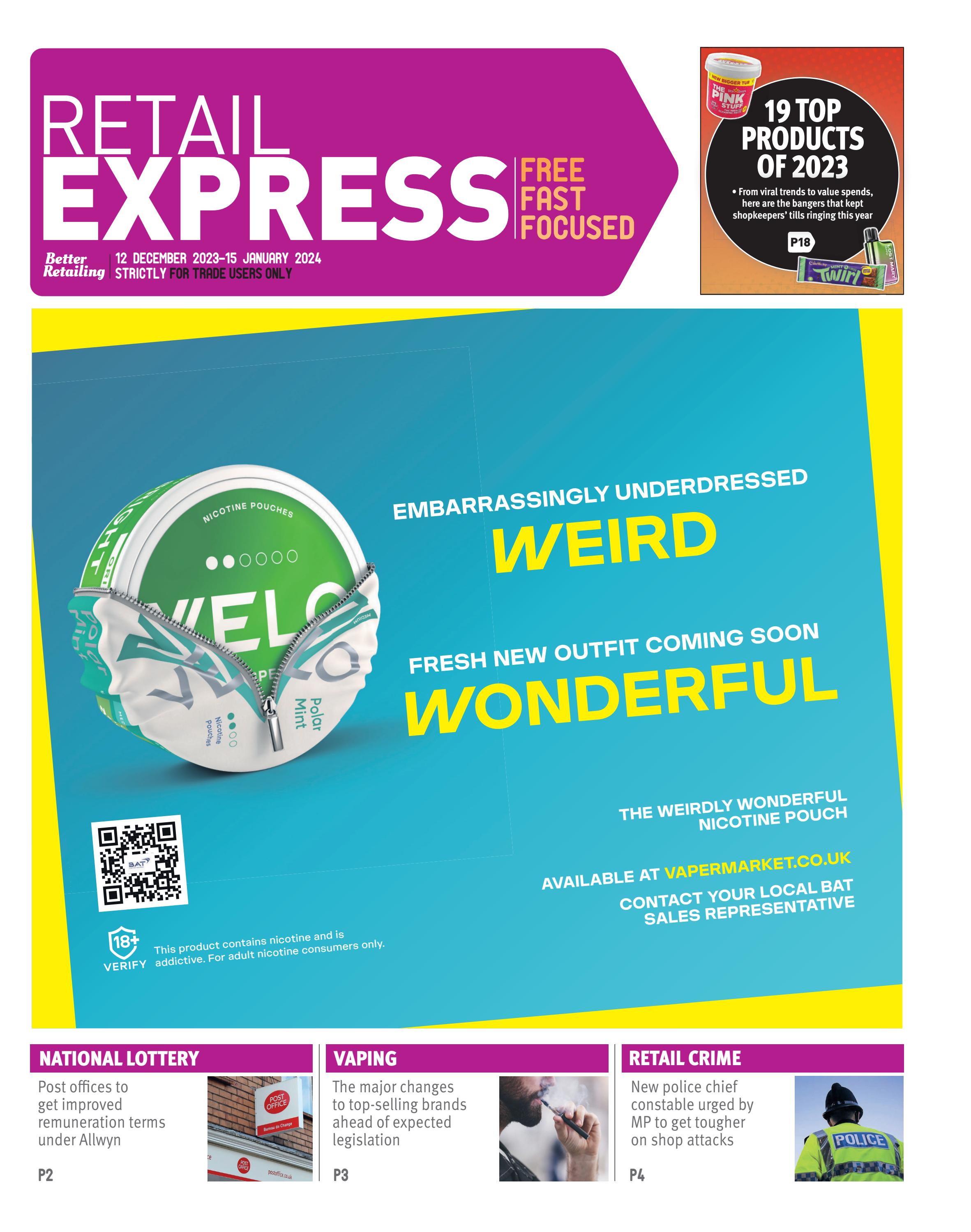 Retail Express - 12 December 2023 by BetterRetailing - Issuu
