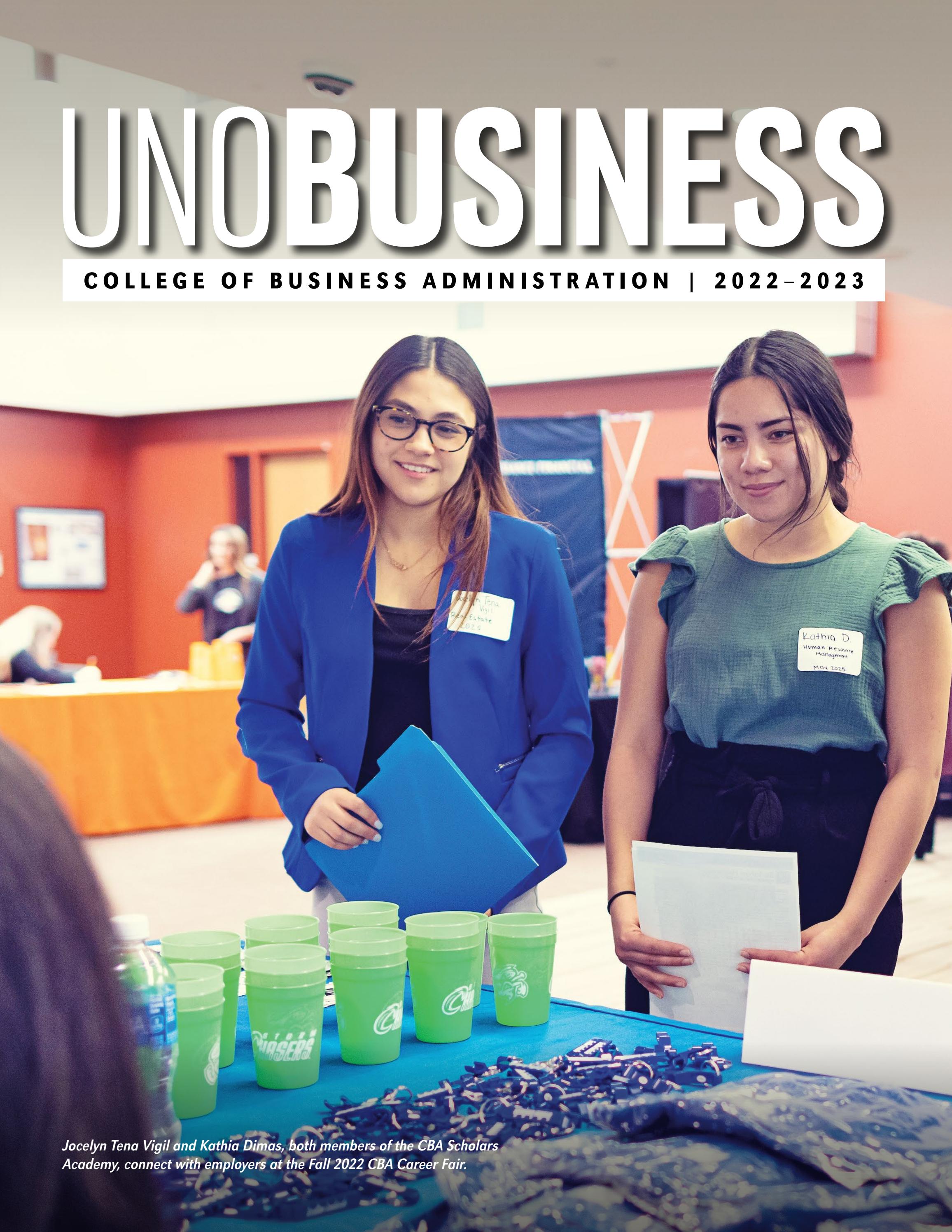 UNO Business 2022-2023 by UNO College of Business Administration - Issuu