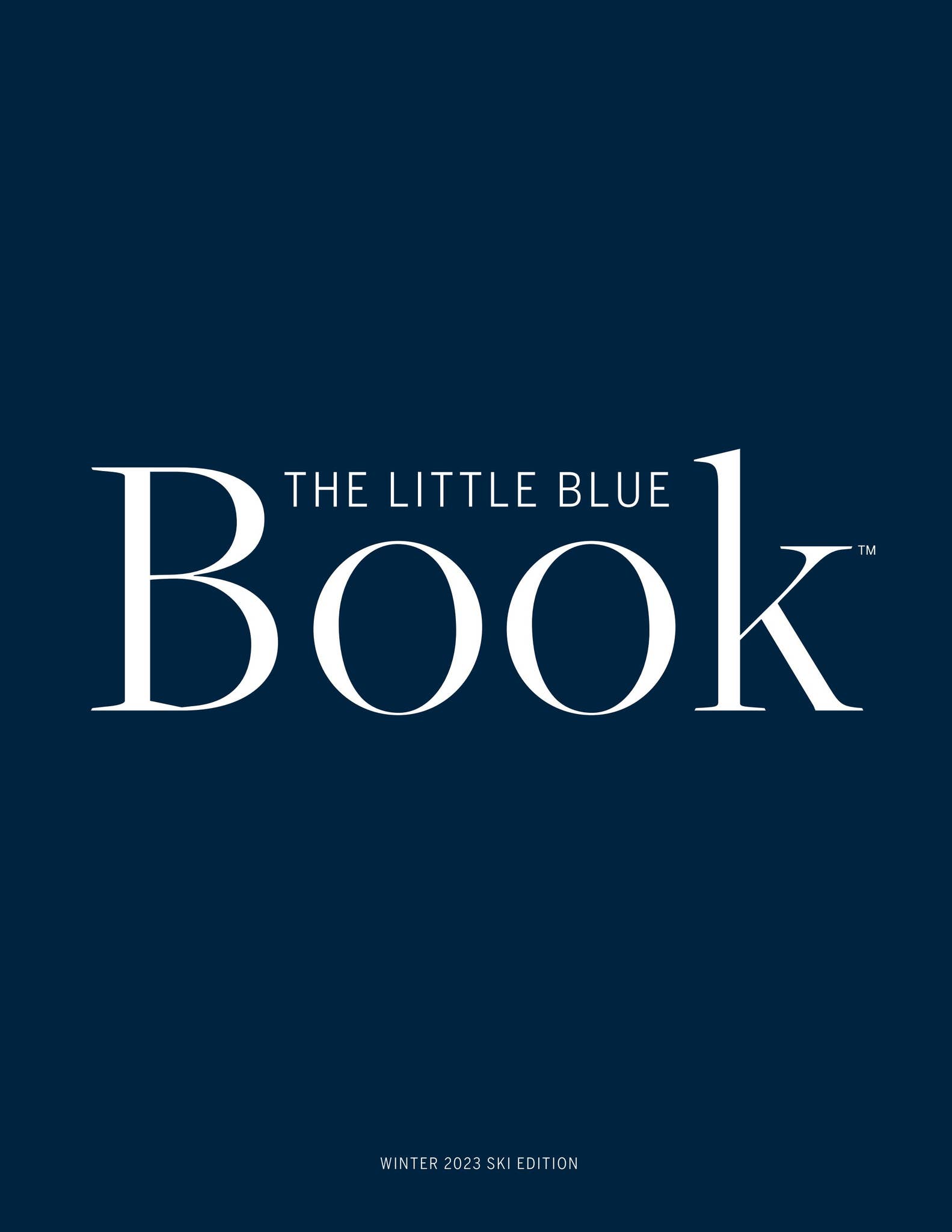 Winter 2023 | The Little Blue Book (Teddy Errico) by andieohdevail - Issuu