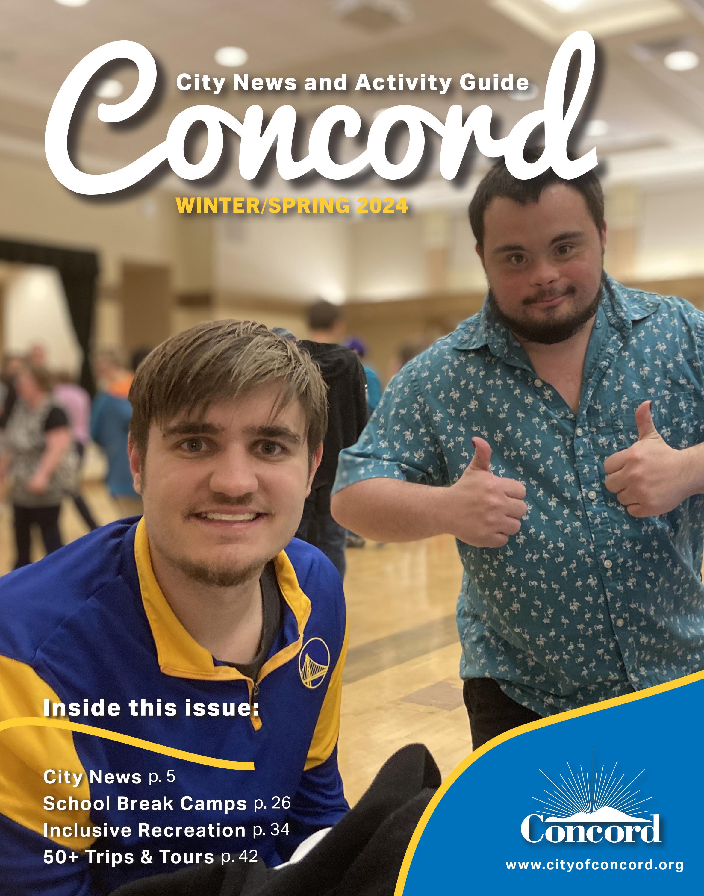 2024 Concord Winter/Spring City News and Activity Guide by Concord ...