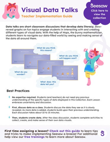 Visual Data Talks Implementation Guide by seesawlearning - Issuu