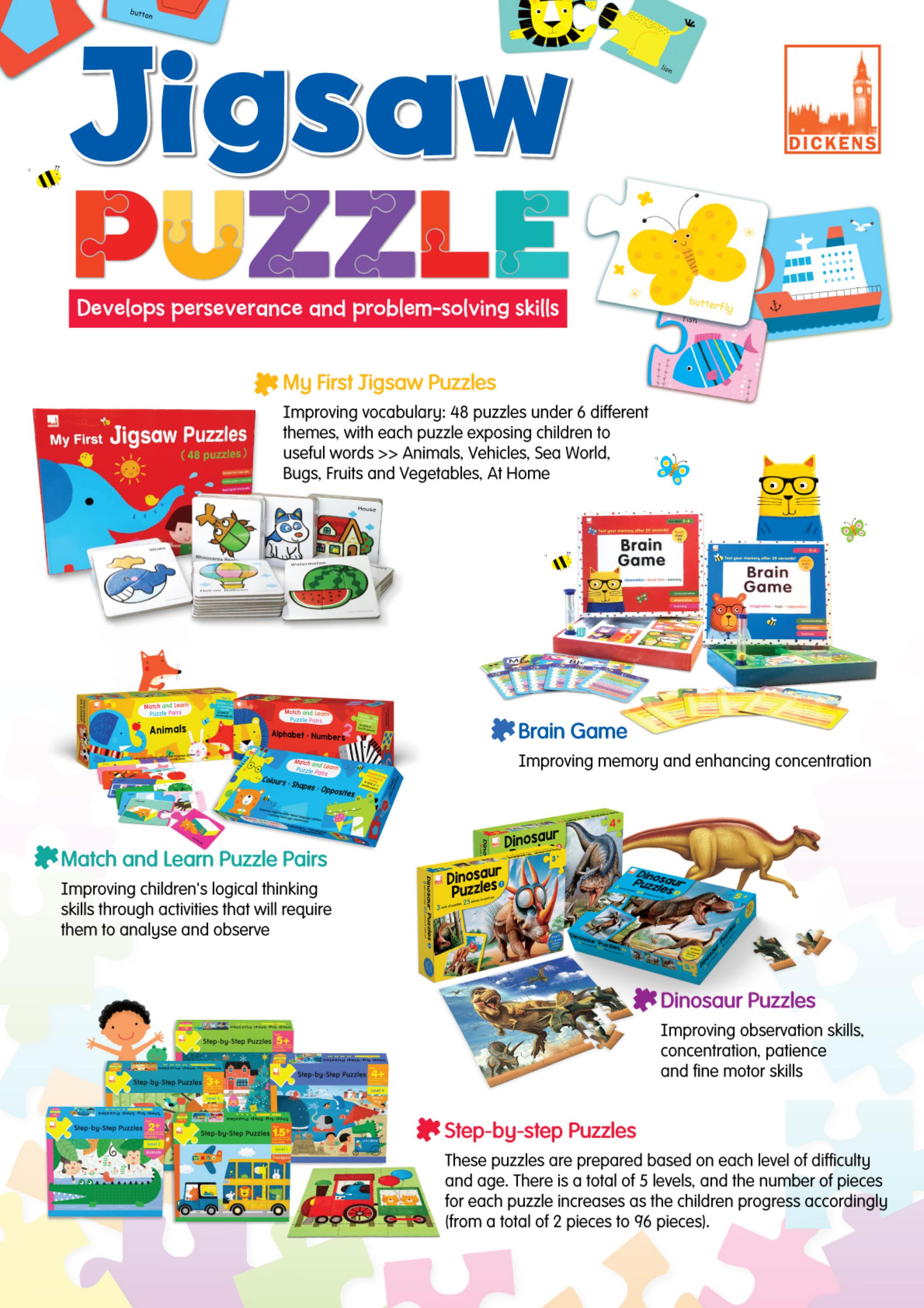 JIGSAW PUZZLE LEAFLET by Pelangi Publishing Thailand - Issuu
