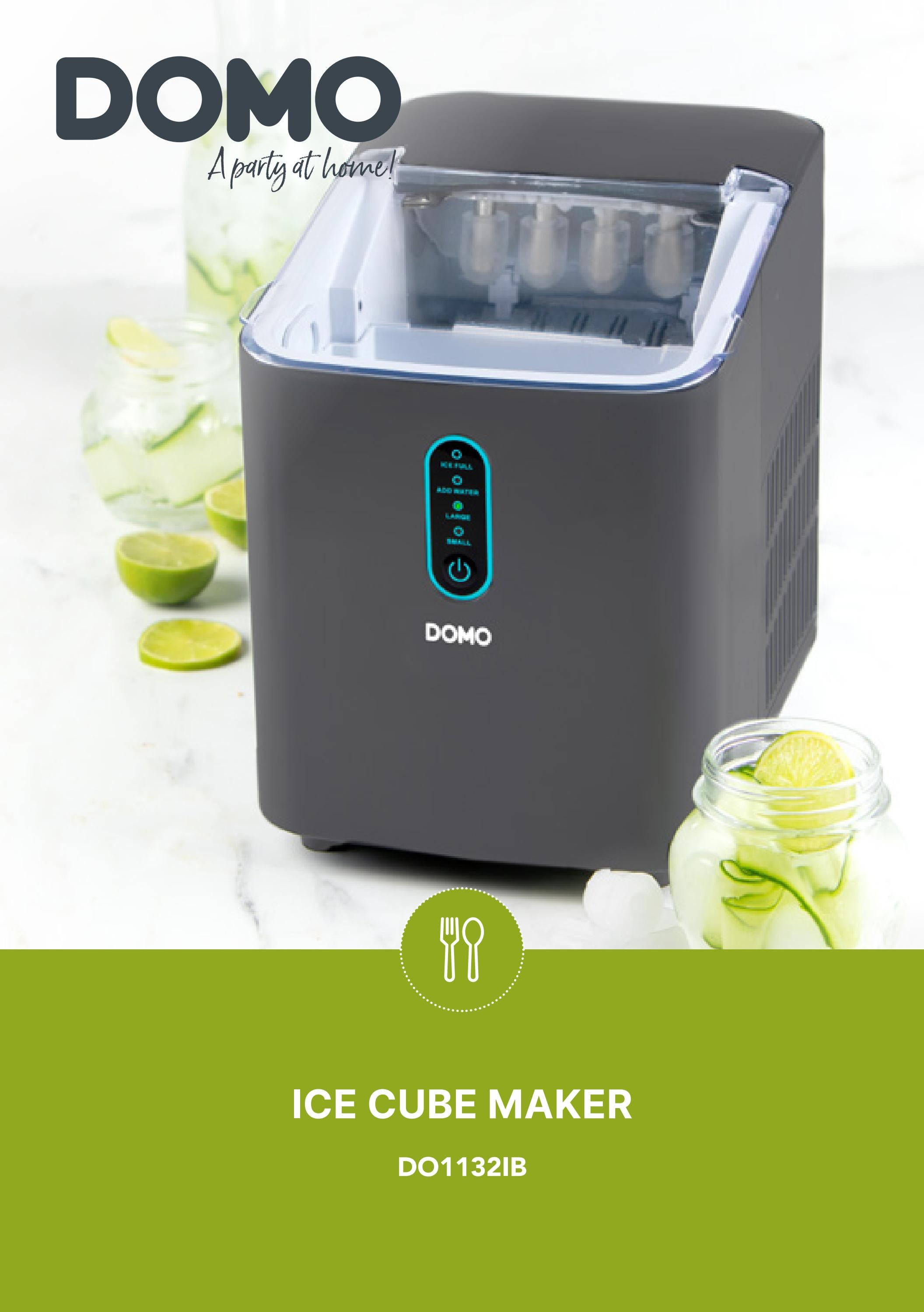 DOMO - DO1132IB - ice cube maker - recipe booklet by DOMO Elektro - Issuu