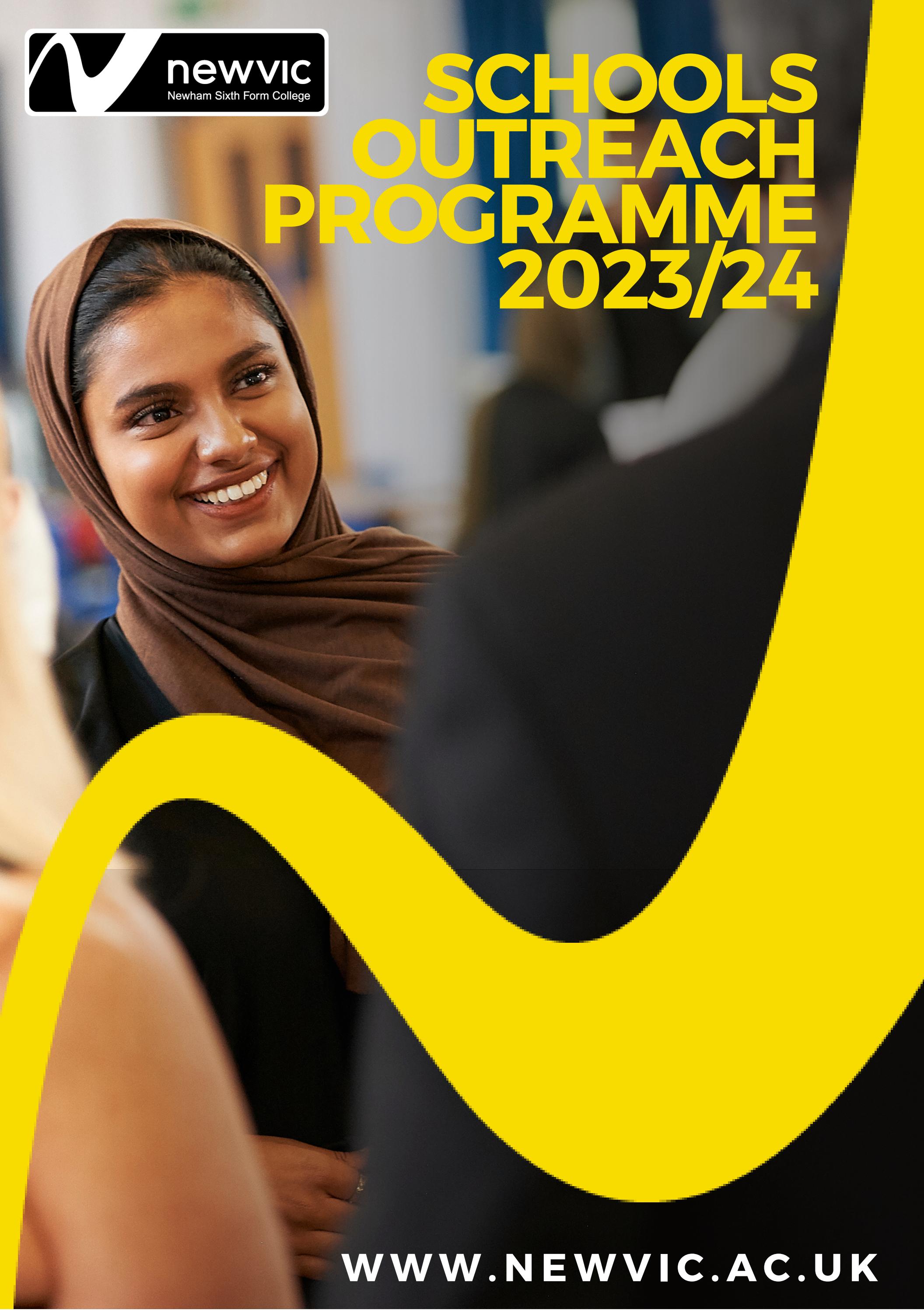 Schools Outreach Programme 2023/24 by NewVIc - Issuu