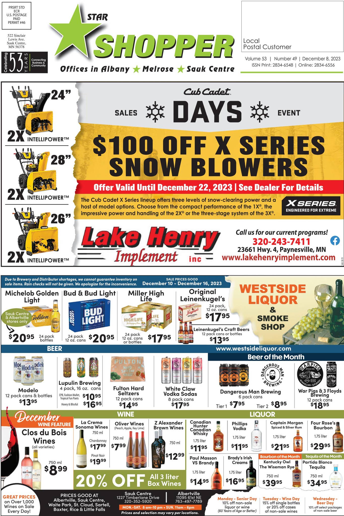 Star Shopper - December 8, 2023 by Star Publications - Issuu