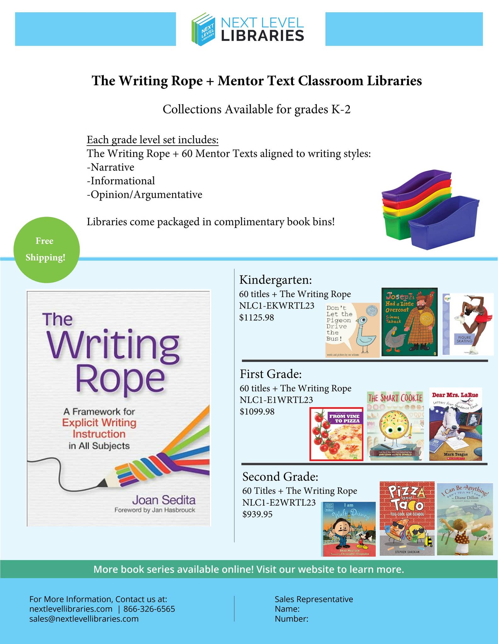 The Writing Rope PD + Trade Book Libraries for K-2 by ...