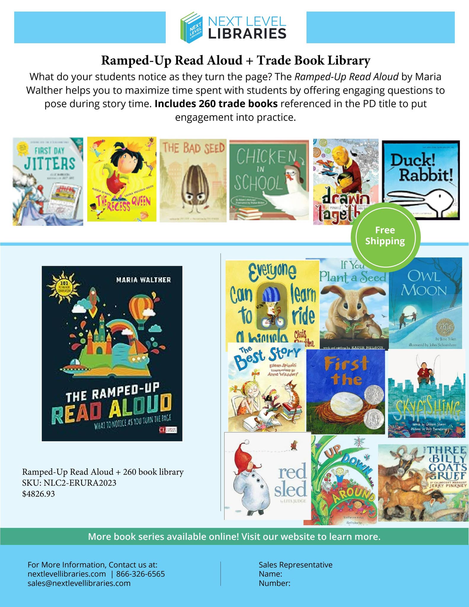 Ramped-Up Read Aloud + Trade Book Library by NextLevelLibraries.com - Issuu