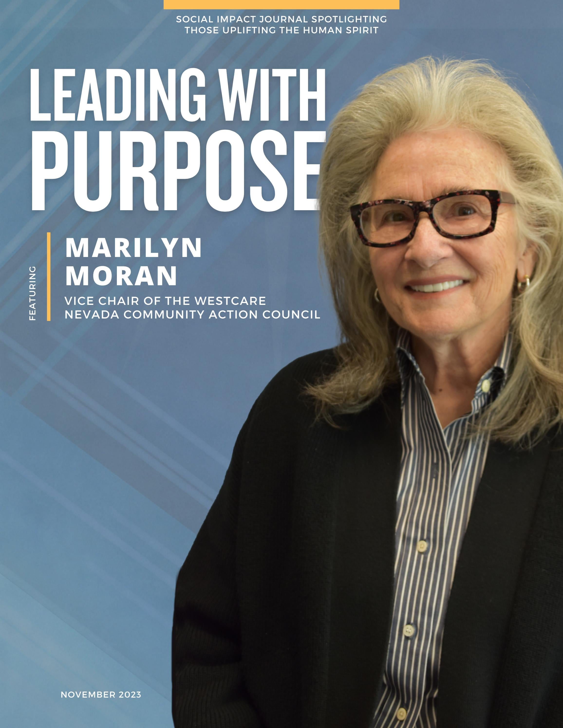 Leading With Purpose - Marilyn Moran (November 2023) by WestCare Marketing & Communications - Issuu