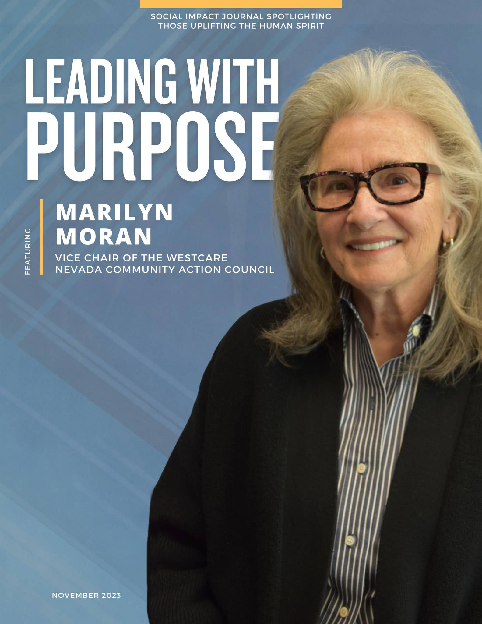 Leading With Purpose - Marilyn Moran (November 2023) by WestCare Marketing & Communications - Issuu