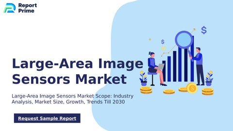 Global Large-Area Image Sensors market cagr 8.1% by ReportPrime - Issuu