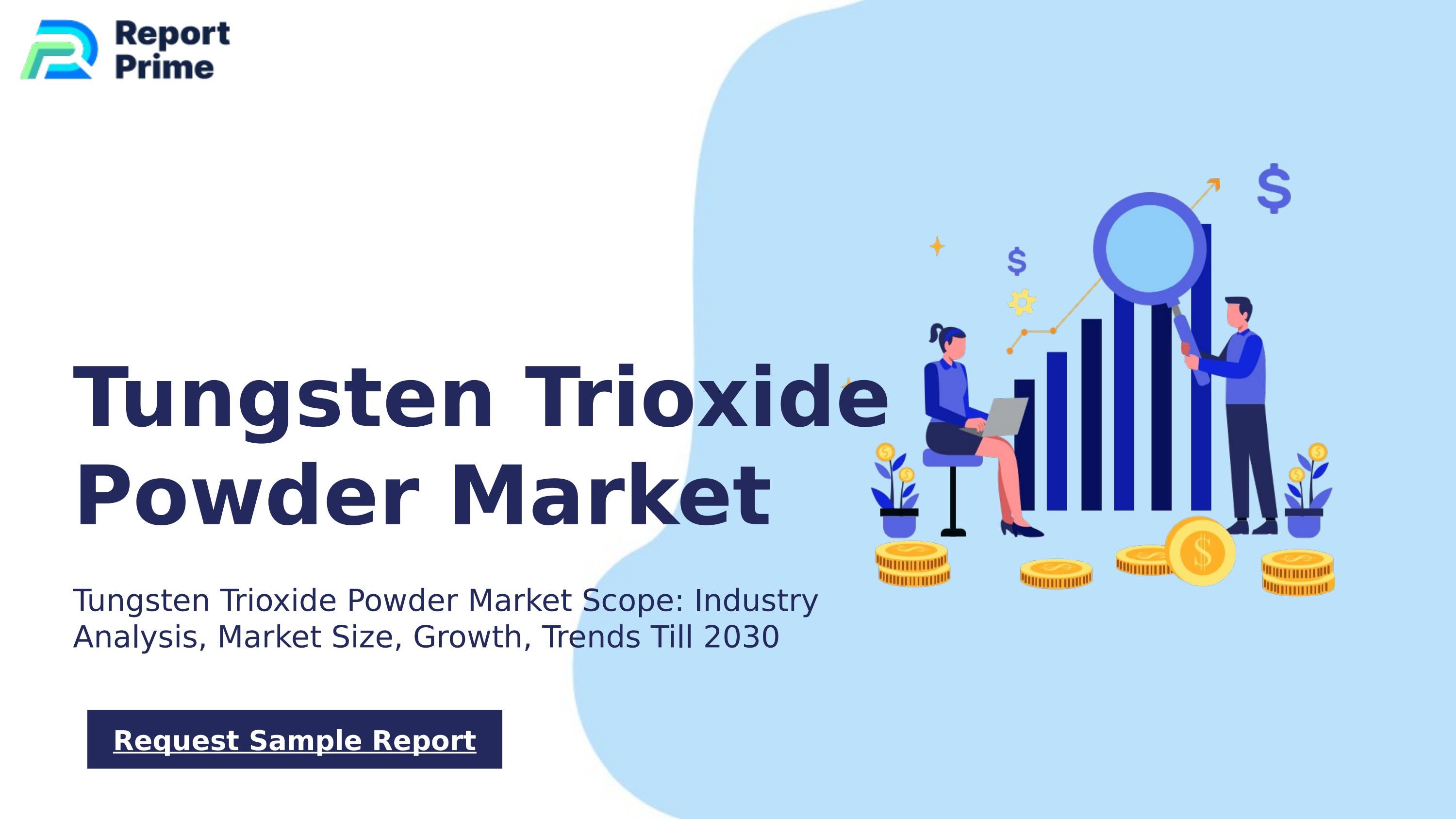 Global Tungsten Trioxide Powder market cagr 13.7% by ReportPrime - Issuu