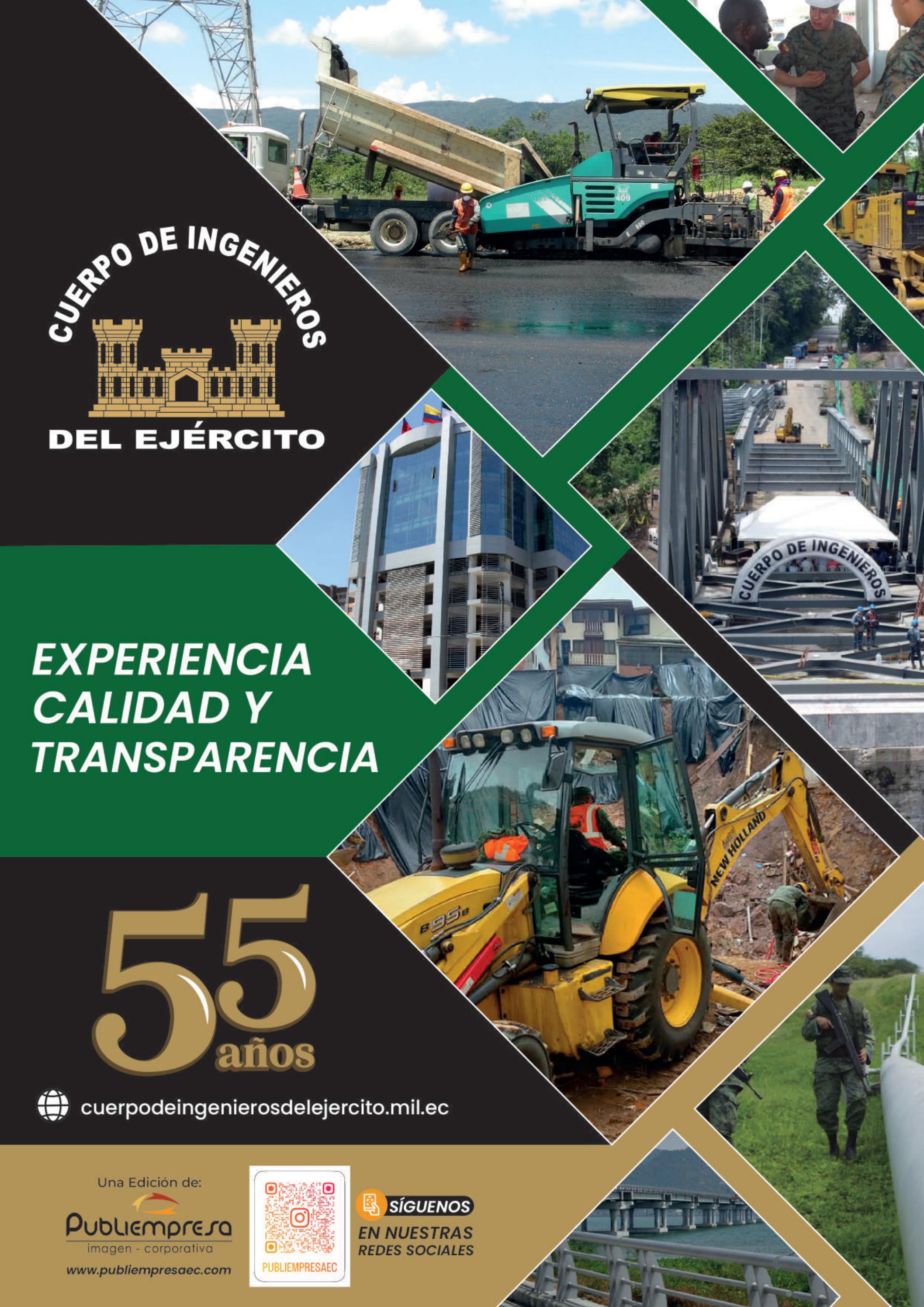 Edición Especial 55 Años del Cuerpo de Ingenieros del Ejercito by Publiempresa - Issuu