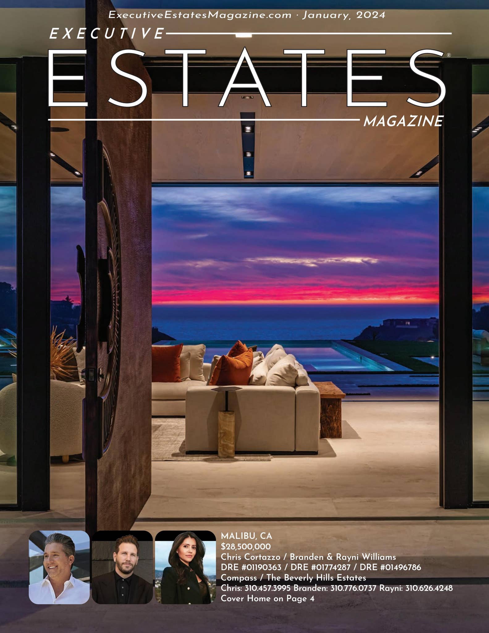 EXECUTIVE ESTATES MAGAZINE - JANUARY, 2024 - MALIBU, CA by Executive ...
