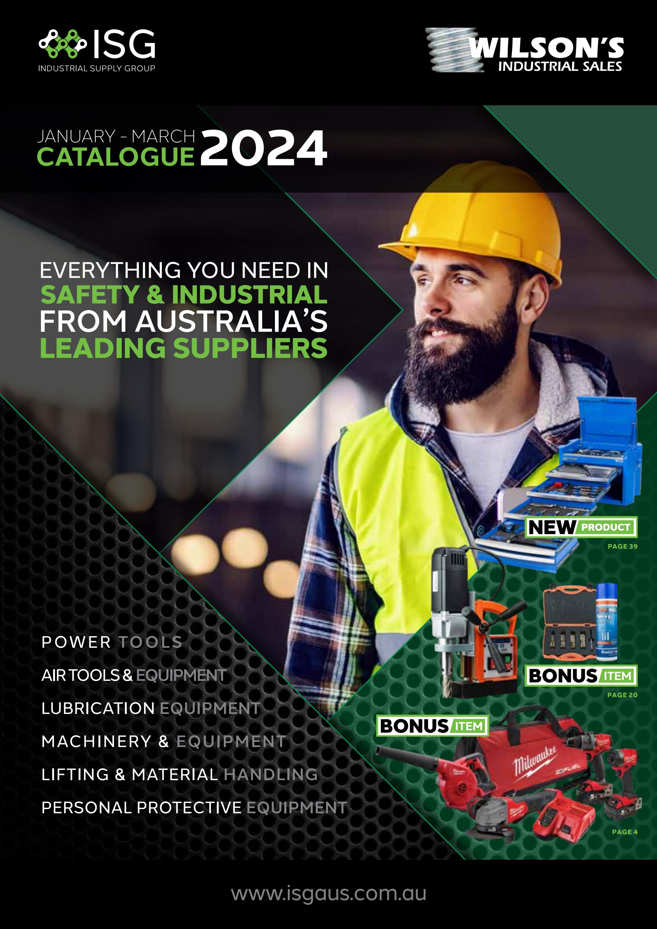 ISG Catalogue Wilsons Industrial Sales | January - March 2024 by ...