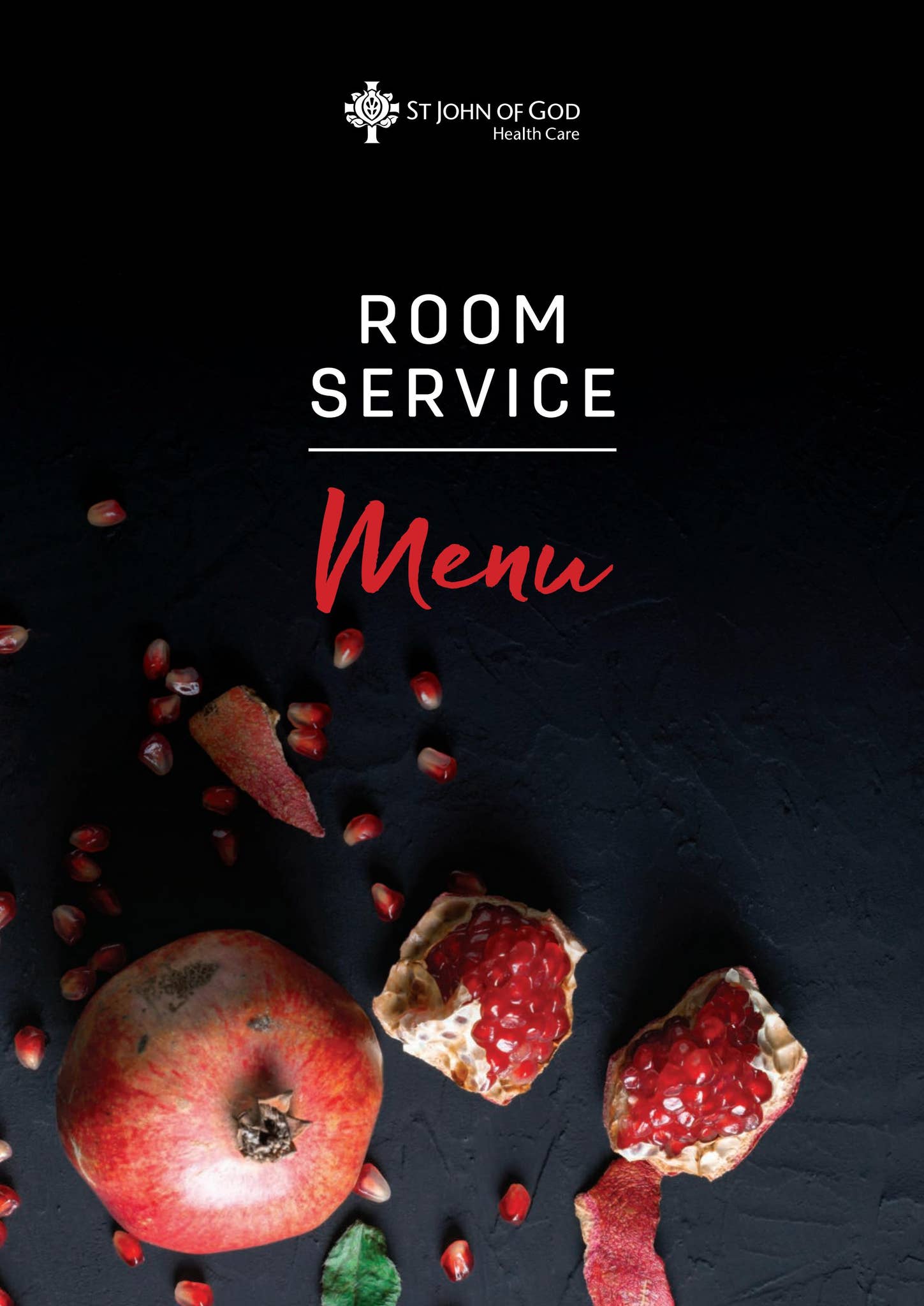 National room service menu by St John of God Health Care - Issuu