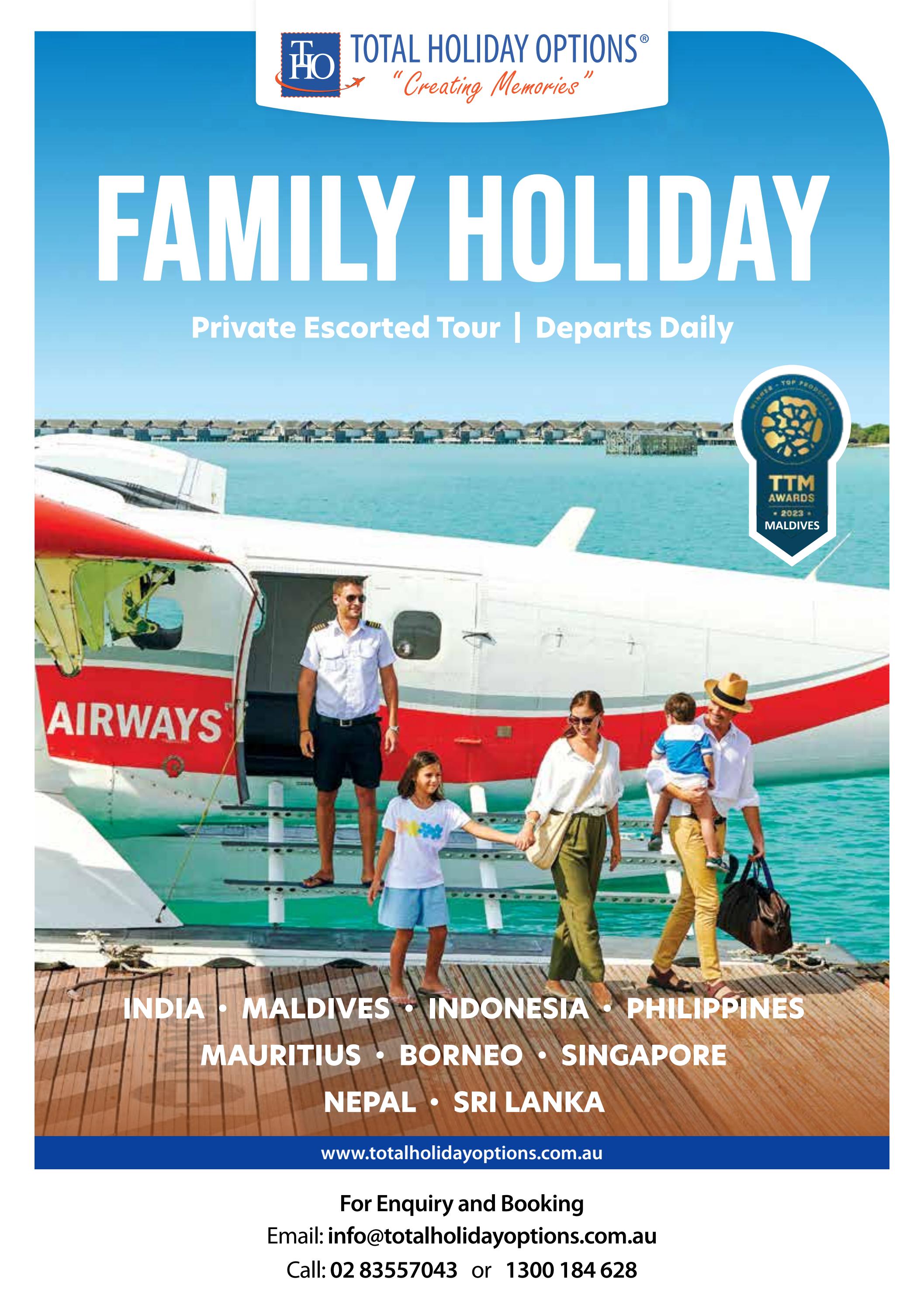 THO Family Holiday Promotion_AU by TOTAL HOLIDAY OPTIONS - Issuu