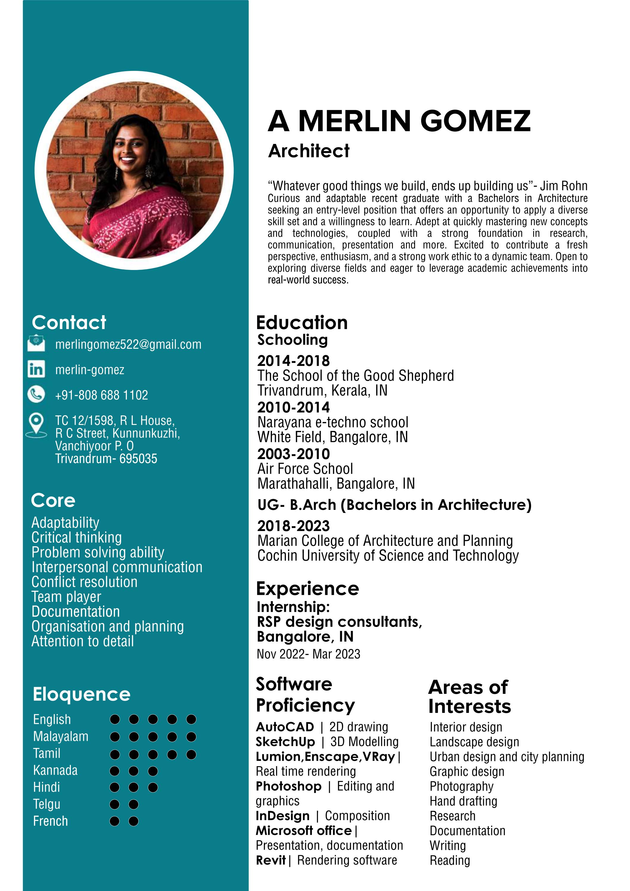 CV merlin gomez by Merlin Gomez - Issuu