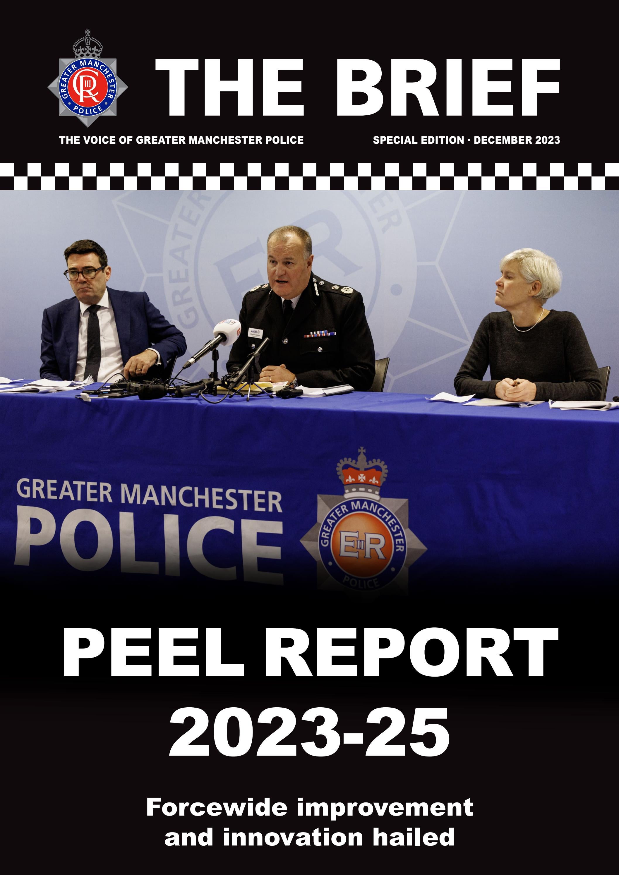 PEEL Report 2023-25 special edition of The Brief by Greater Manchester ...