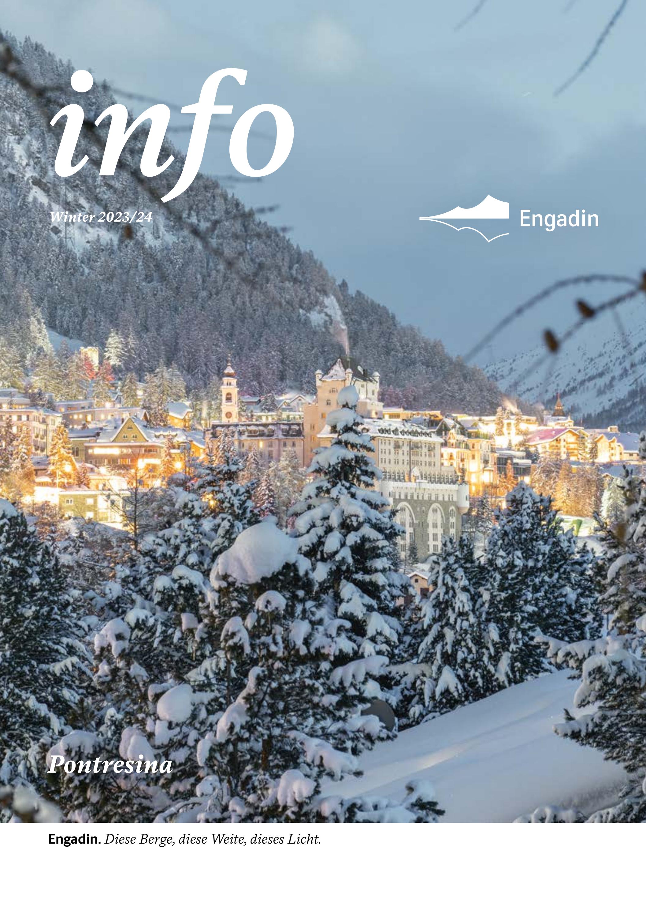 Engadin Guide_Pontresina Winter 23/24 by Engadin St. Moritz - Issuu