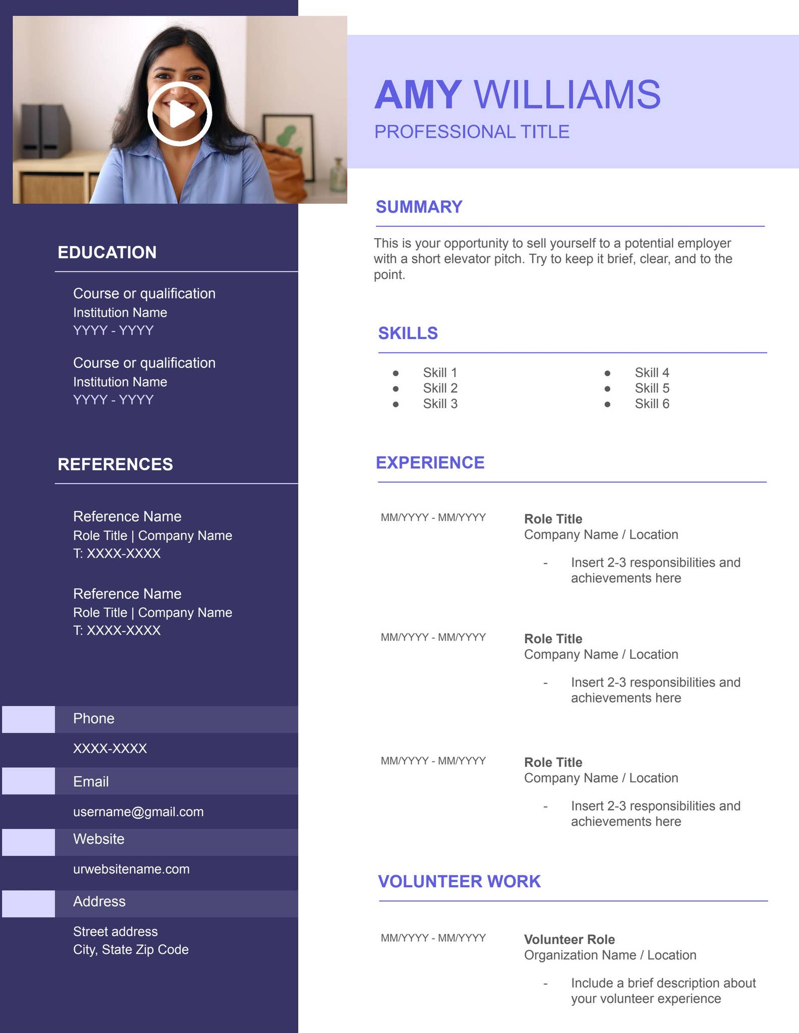Resume Template by Issuu Official - Issuu