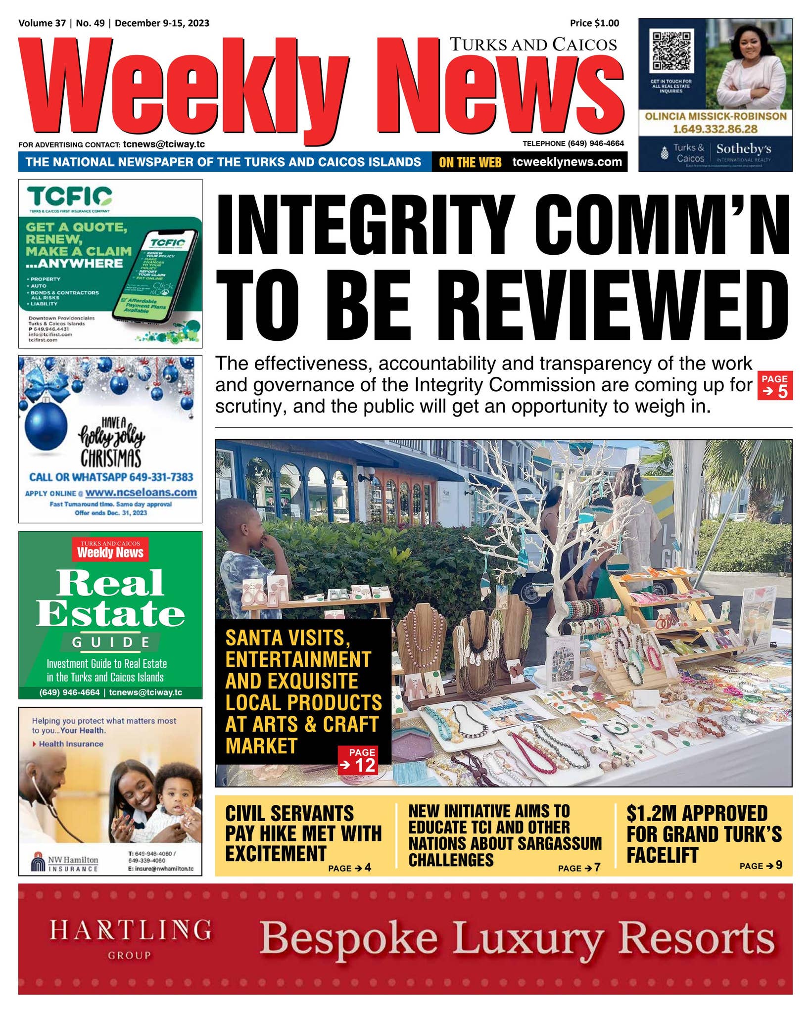 TC Weekly News December 9 - 15, 2023 by TC Weekly News - Issuu