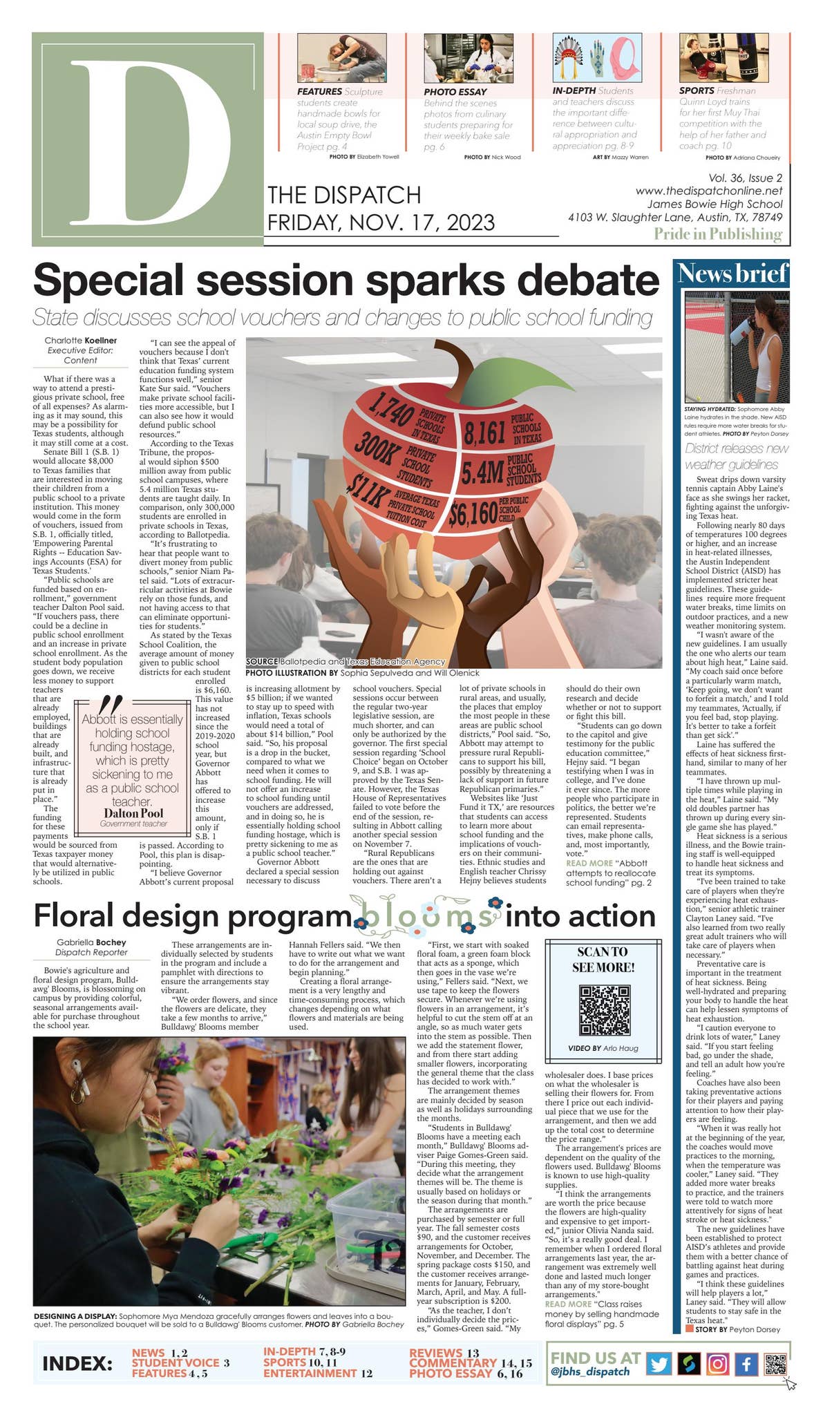 The Dispatch, Vol. 36, Issue #2, 11/17/23 by The Dispatch - Issuu