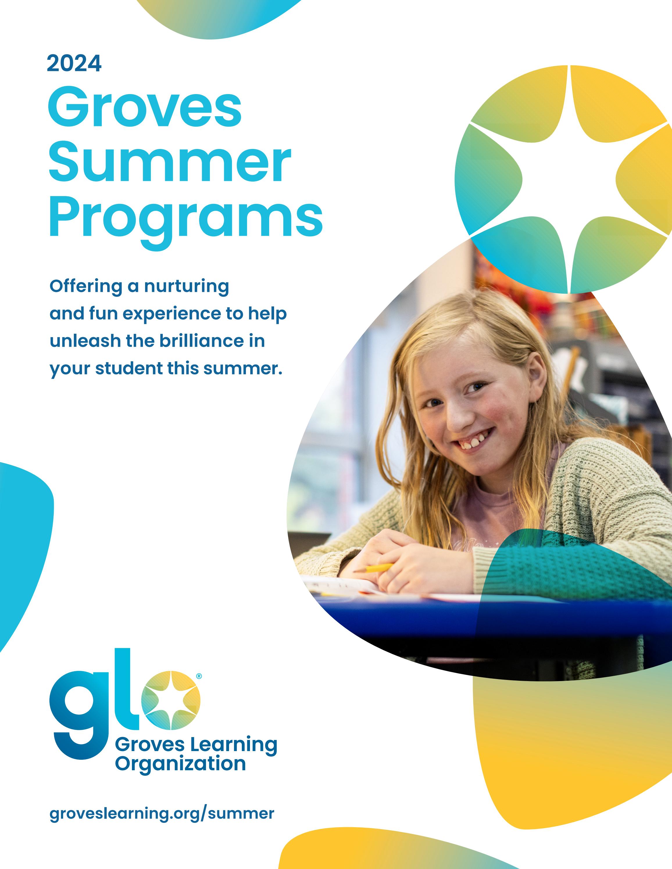 2024 Groves Summer Programs Brochure by Groves Learning Organization ...