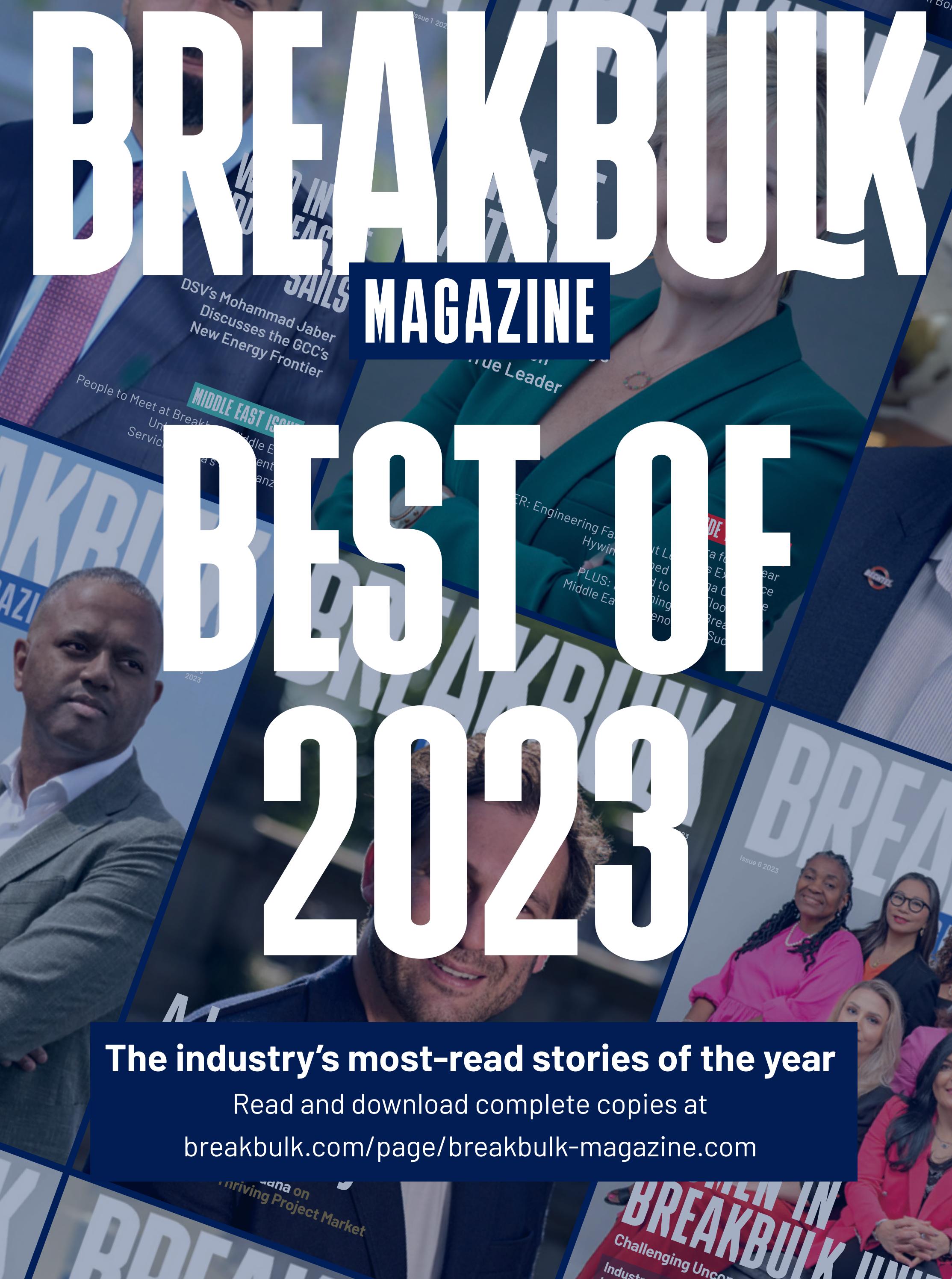 Best of Breakbulk Magazine 2023 by Breakbulk Events & Media - Issuu