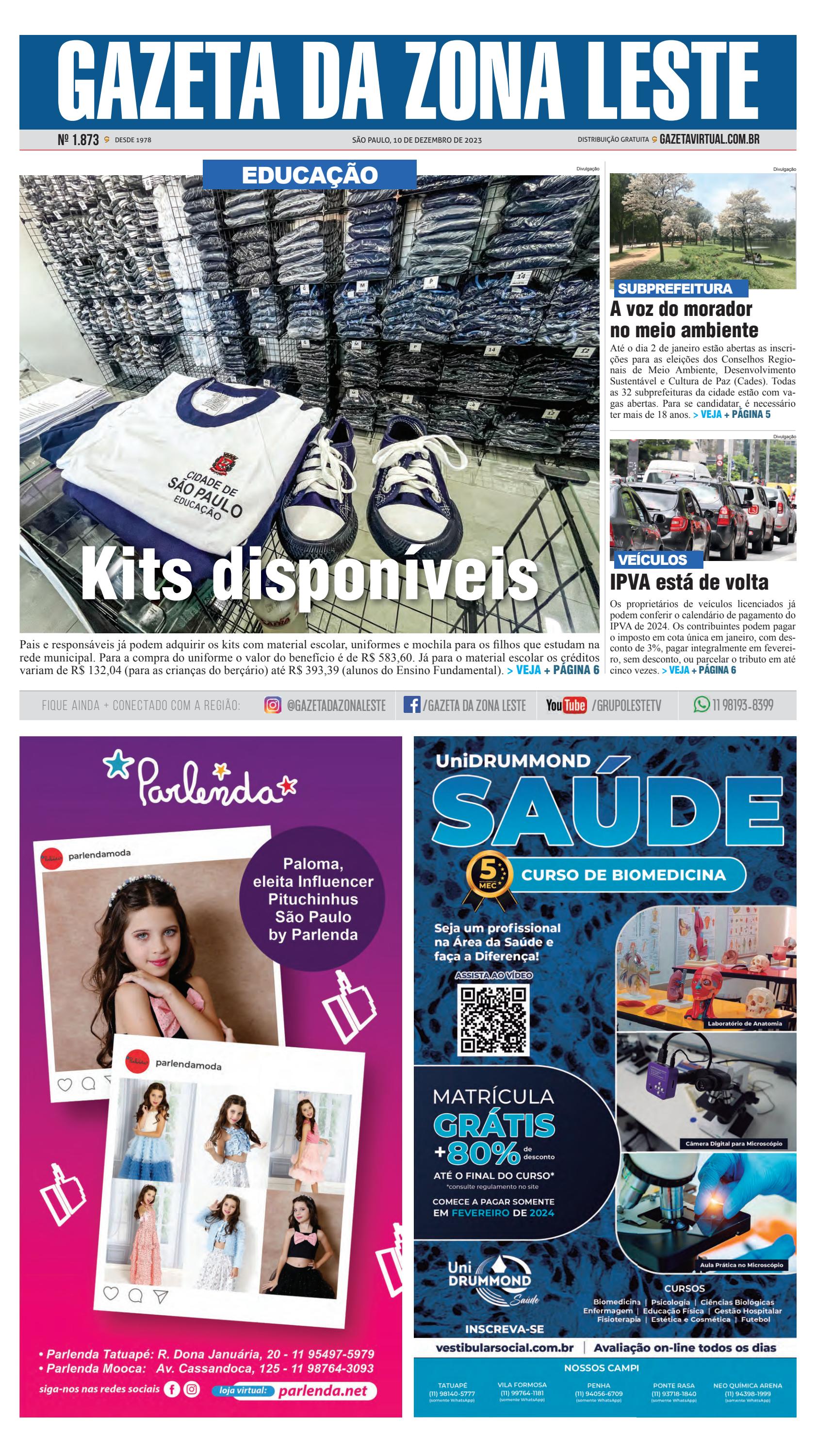 Gazeta da Zona Leste - 1873 by gazetavirtual - Issuu
