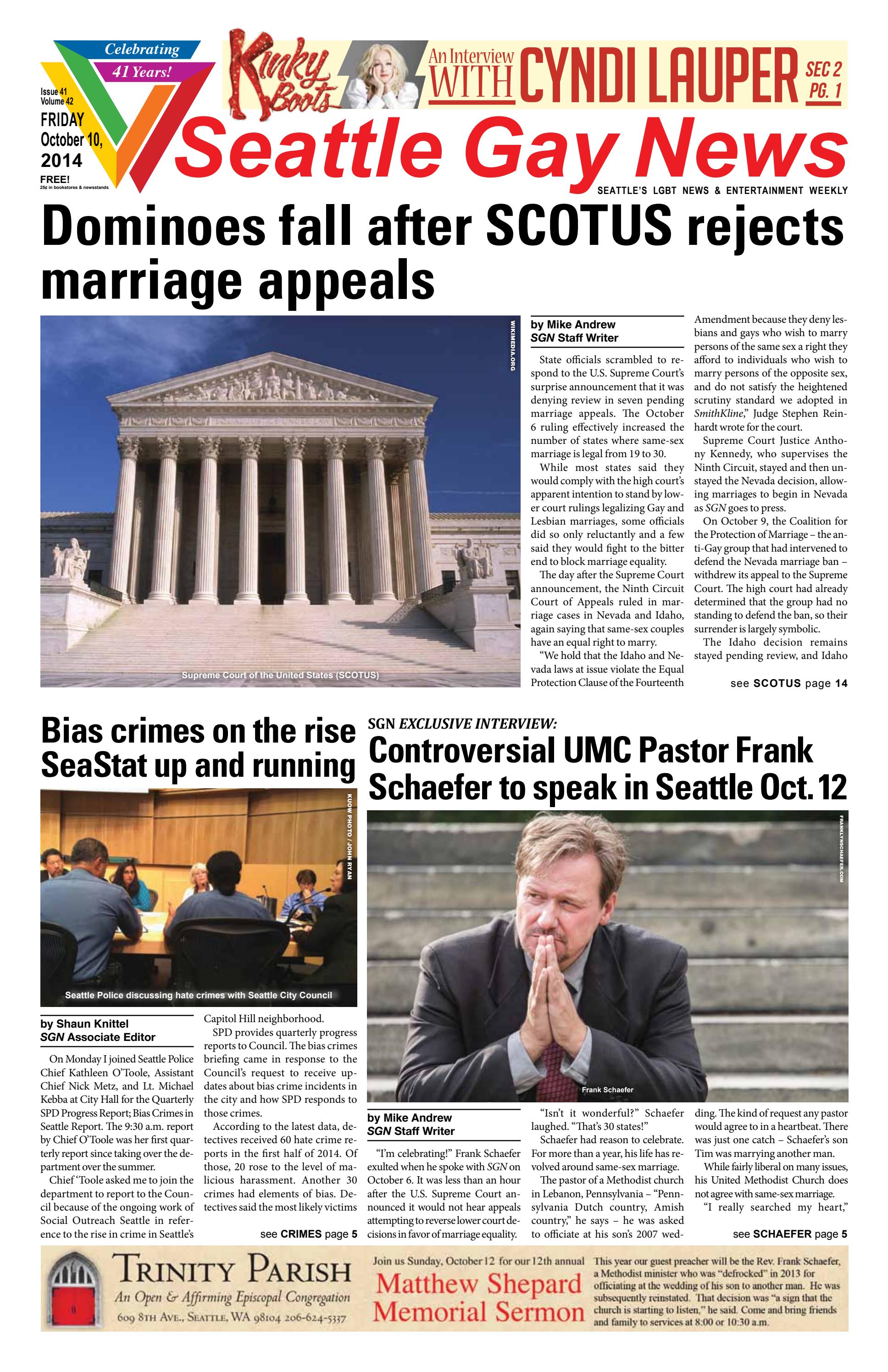 SGN October 10, 2014 - Section 1 by sgn.org - Issuu
