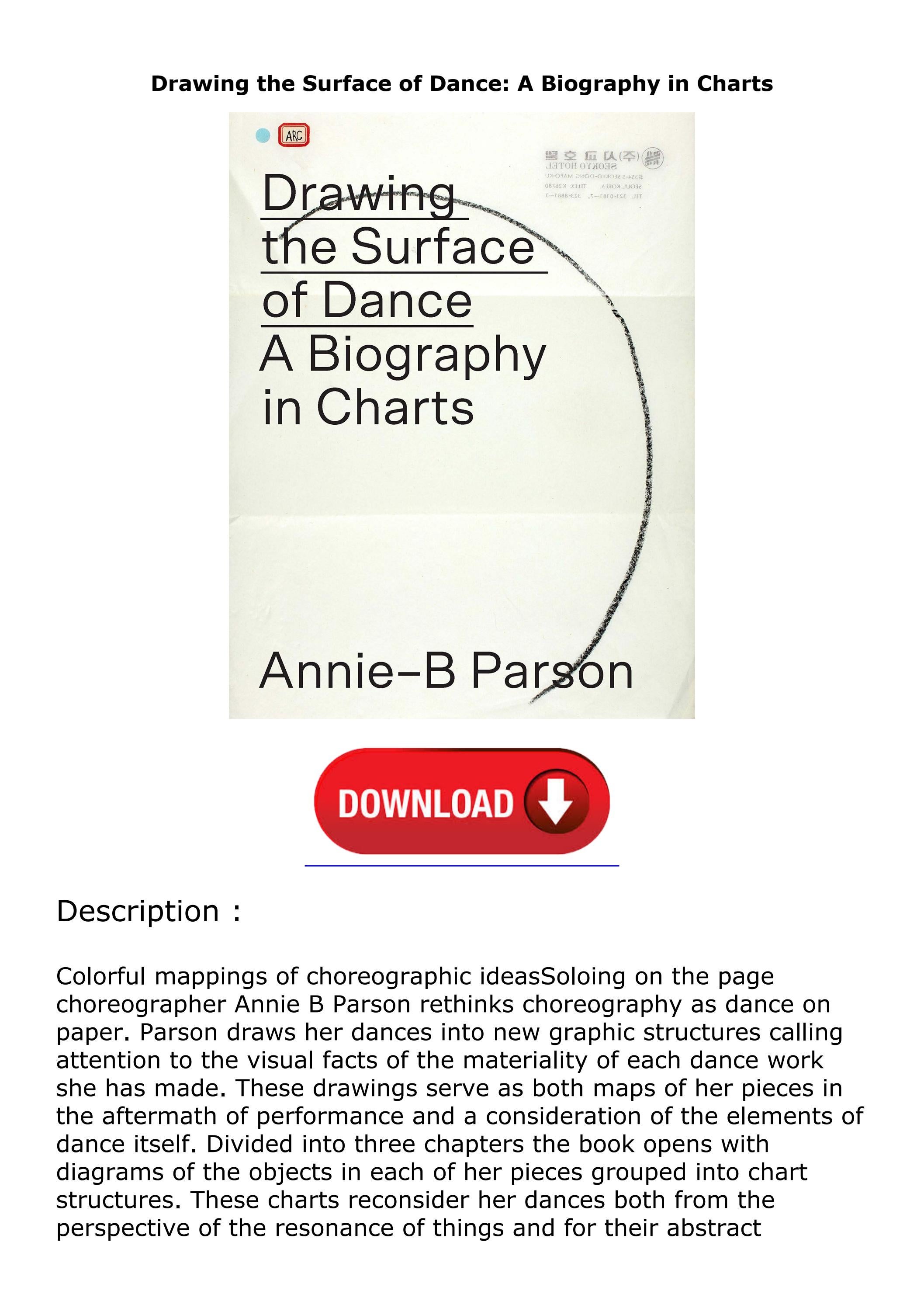 Download⚡ Drawing the Surface of Dance: A Biography in Charts by ...
