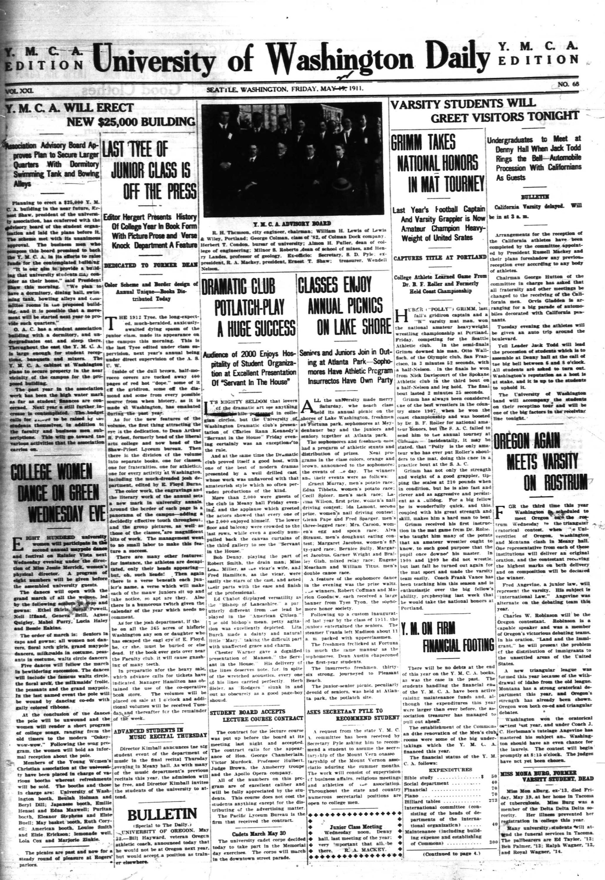 University of Washington Daily May 22, 1911 by The Daily UW - Issuu