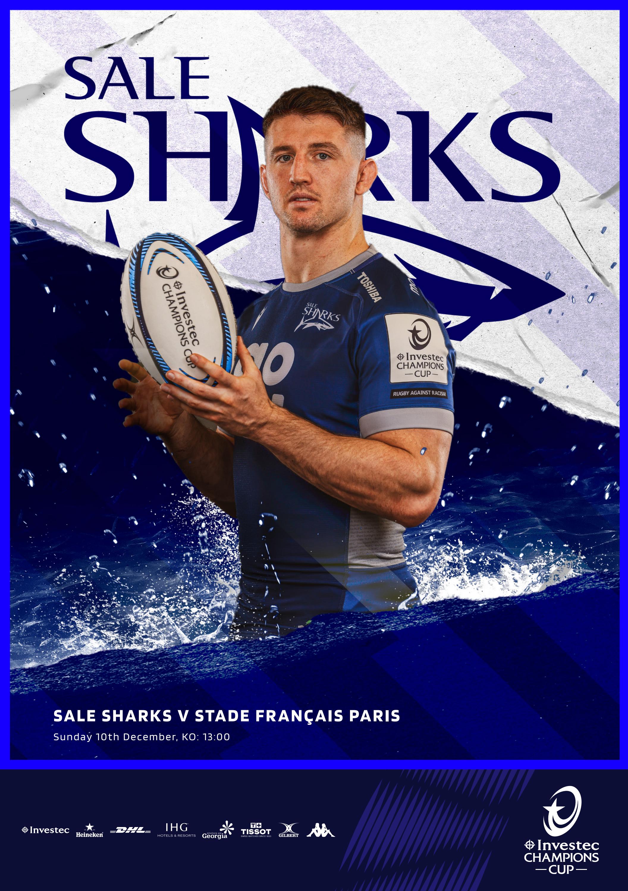 MATCHDAY PROGRAMME | Sale Sharks v Stade Francais by salesharks - Issuu