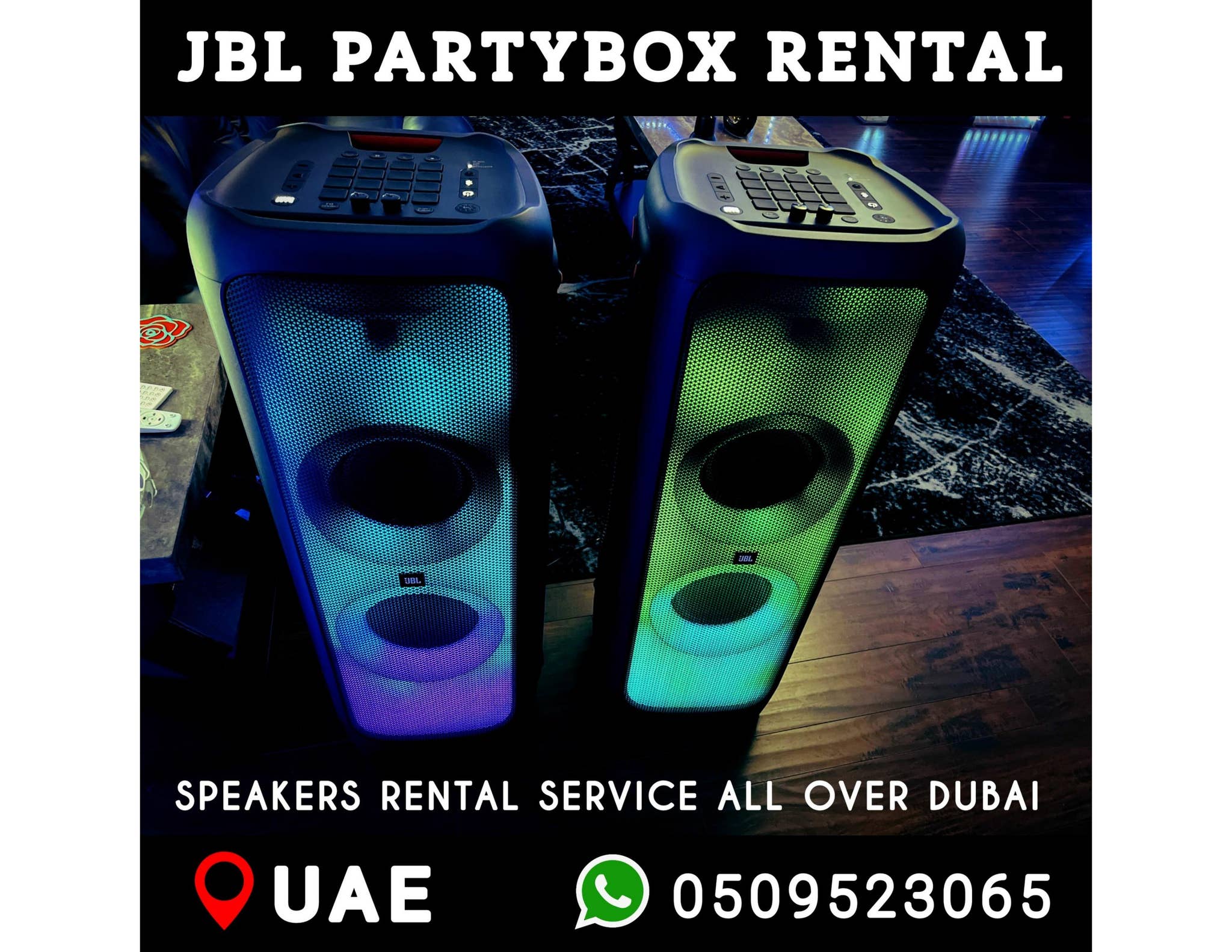 Speakers On Rent in Dubai | Dubai Sound System Rental | Rent a Speakers ...